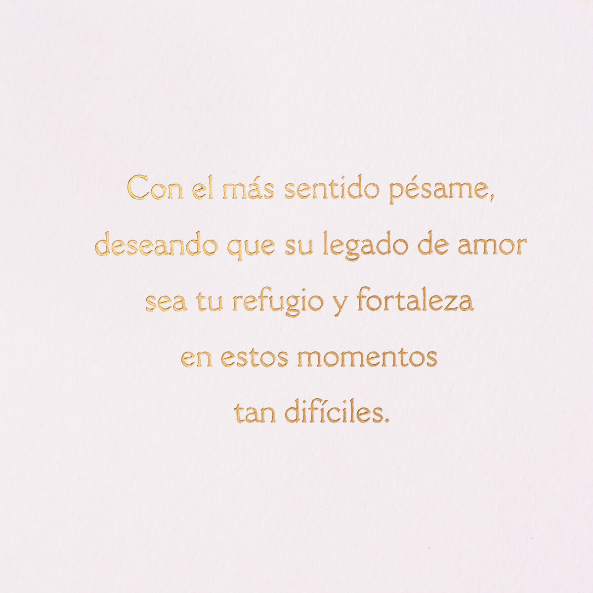 Your Mother Lives On In You Spanish-Language Sympathy Card - Greeting ...