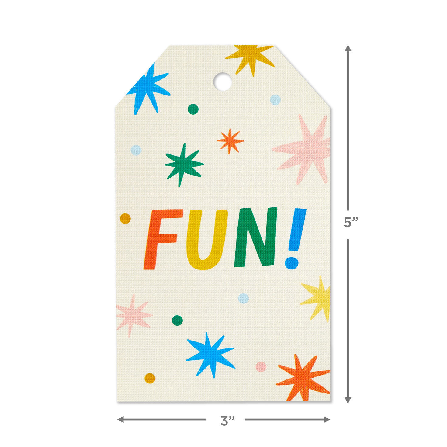 Fun! Large Gift Tag and Ribbon Set - Seals & Gift Tags | Hallmark