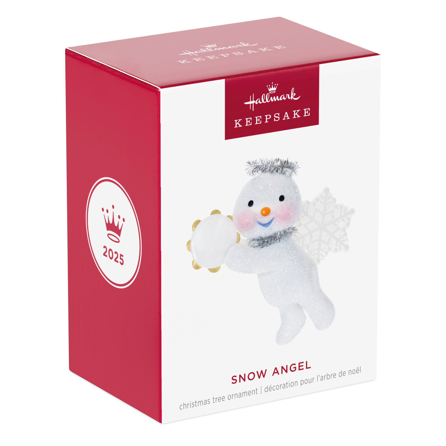 Snow Angel With Tambourine Ornament - Keepsake Ornaments | Hallmark