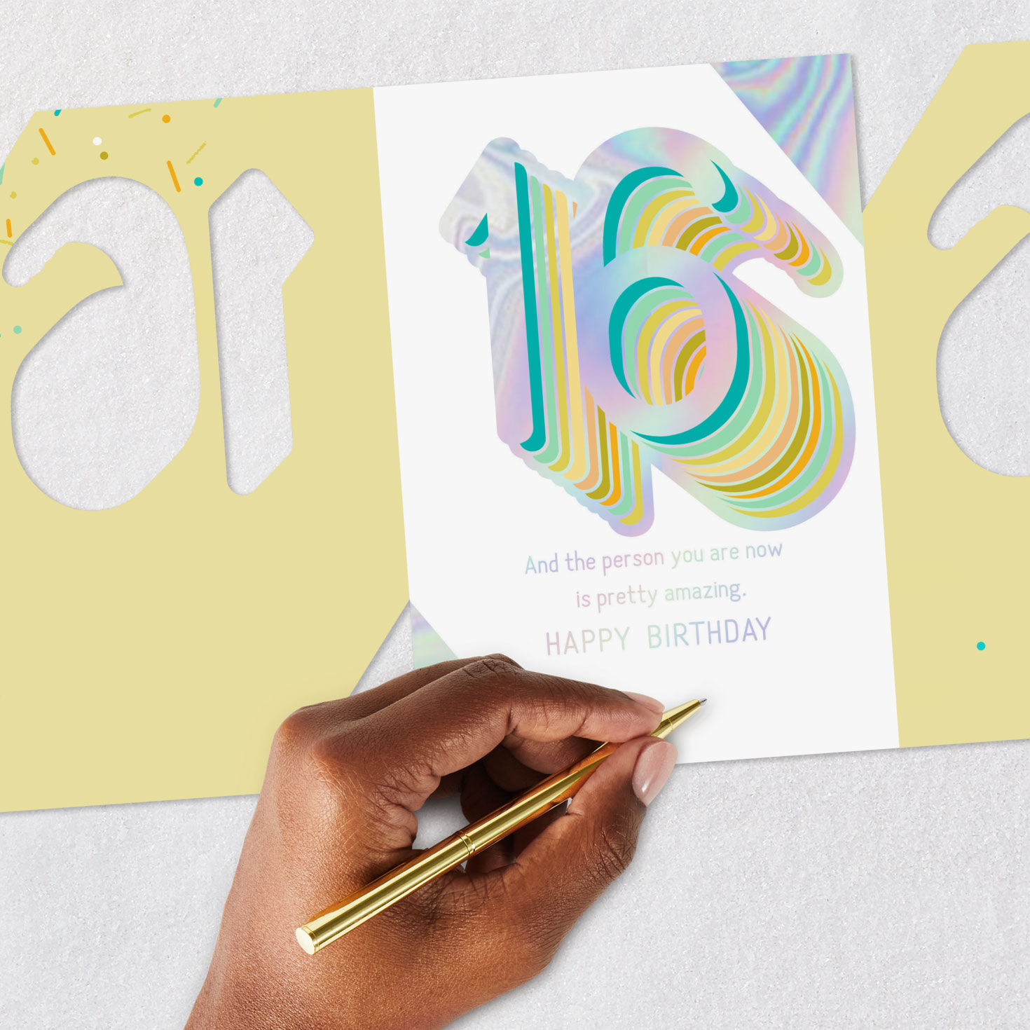 More Awesome With Every Year 16th Birthday Card - Greeting Cards | Hallmark