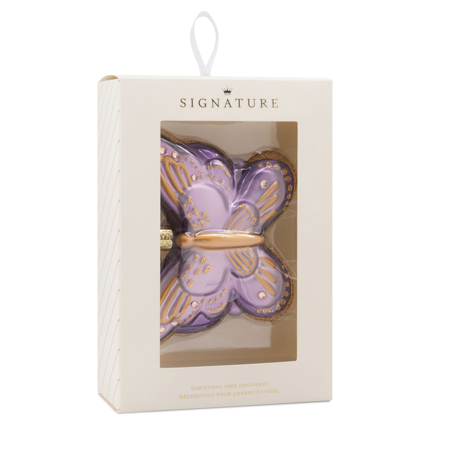 Signature Butterfly Glass Hallmark Ornament - Hallmark Ornaments | Hallmark