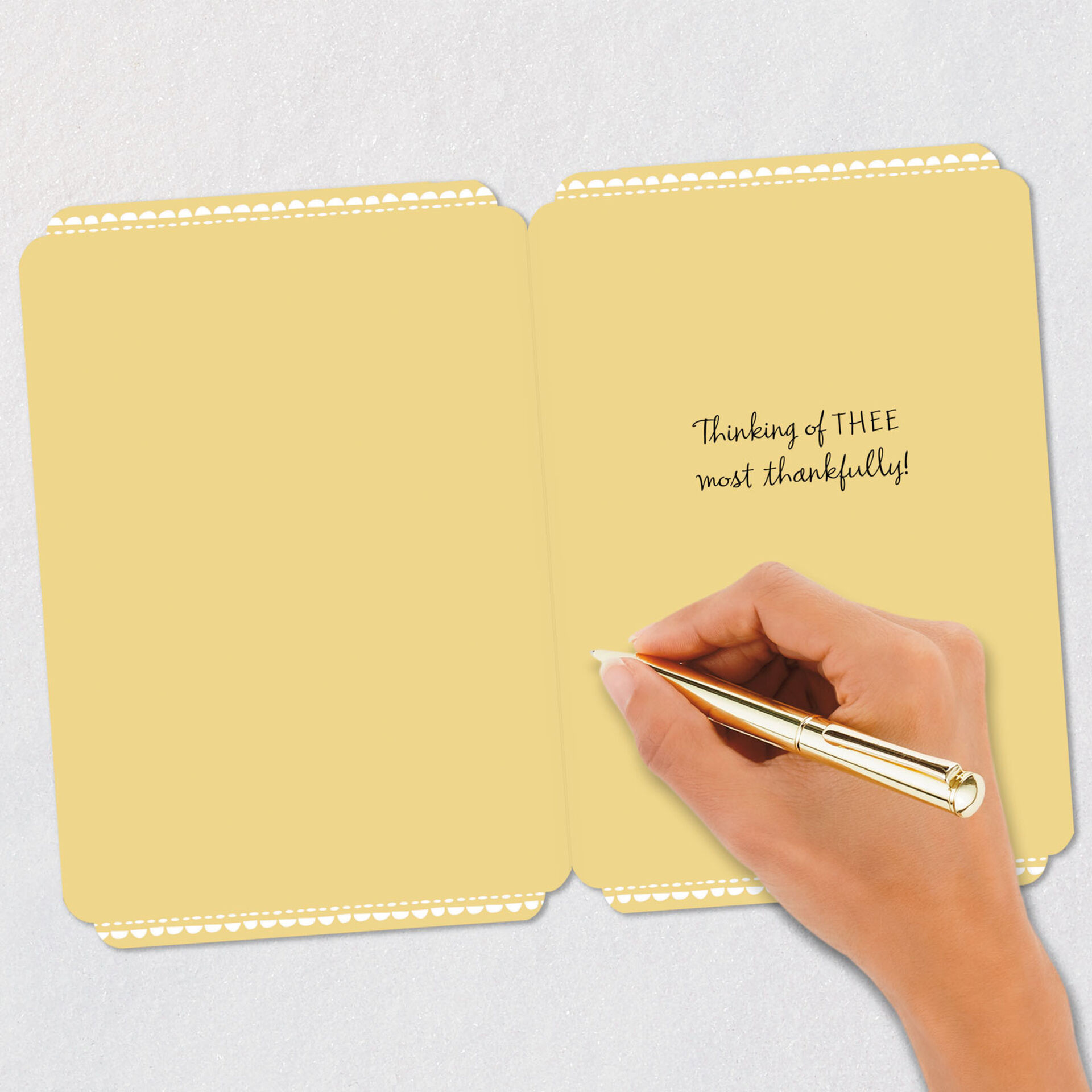 Two Pilgrim Dogs Thanksgiving Card From Both - Greeting Cards - Hallmark