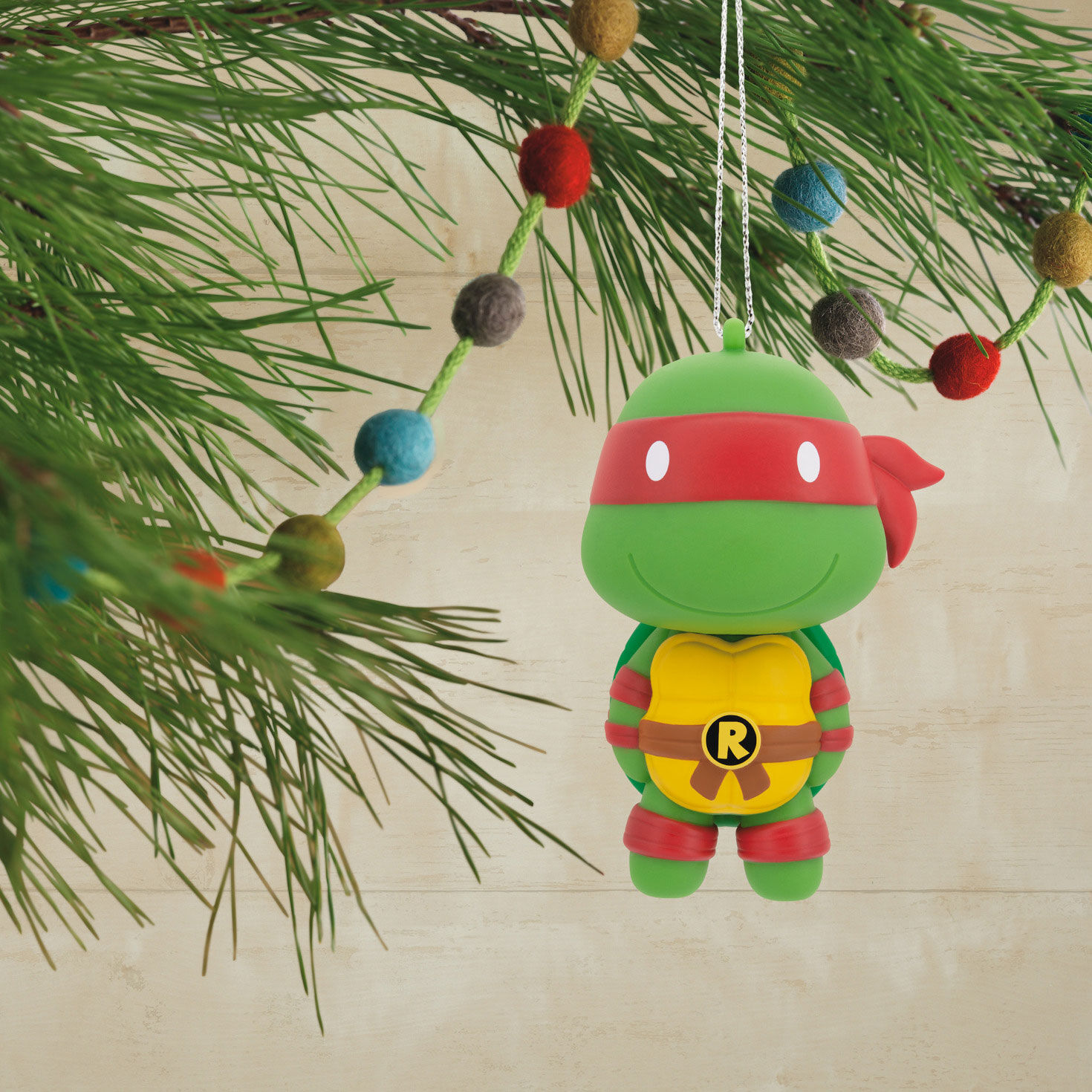 Teenage Mutant Ninja Turtles Raphael Shatterproof Hallmark Ornament ...