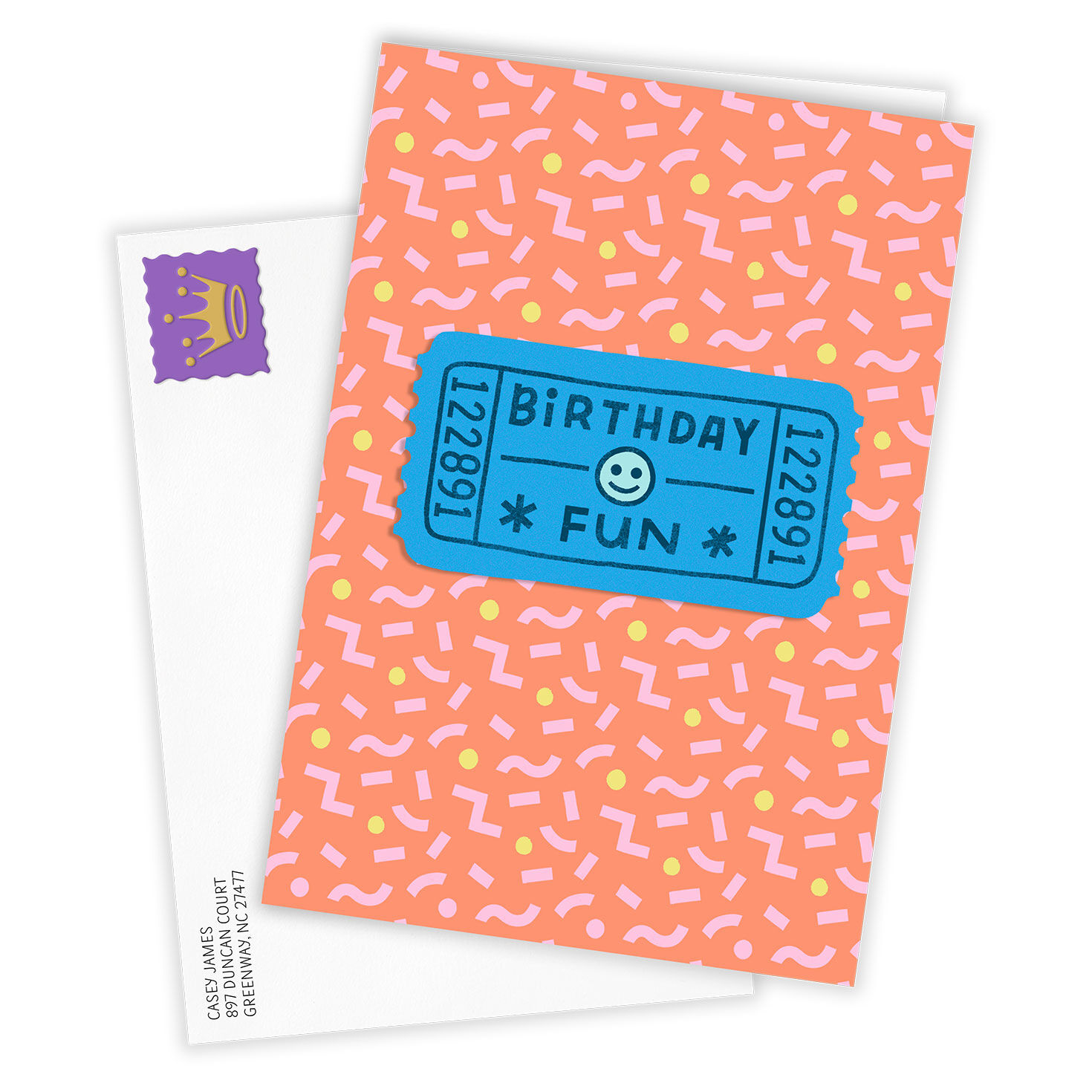 Fun Ticket Custom Birthday Card - Greeting Cards | Hallmark
