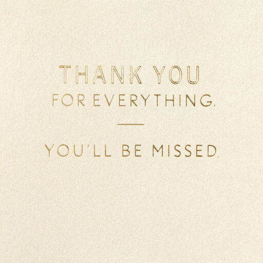 Goodbye Cards| Farewell Cards | Hallmark