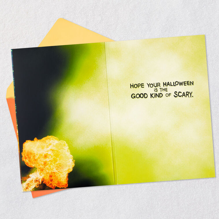 Farting Monster Funny Halloween Card With Sound And Motion Greeting Cards Hallmark