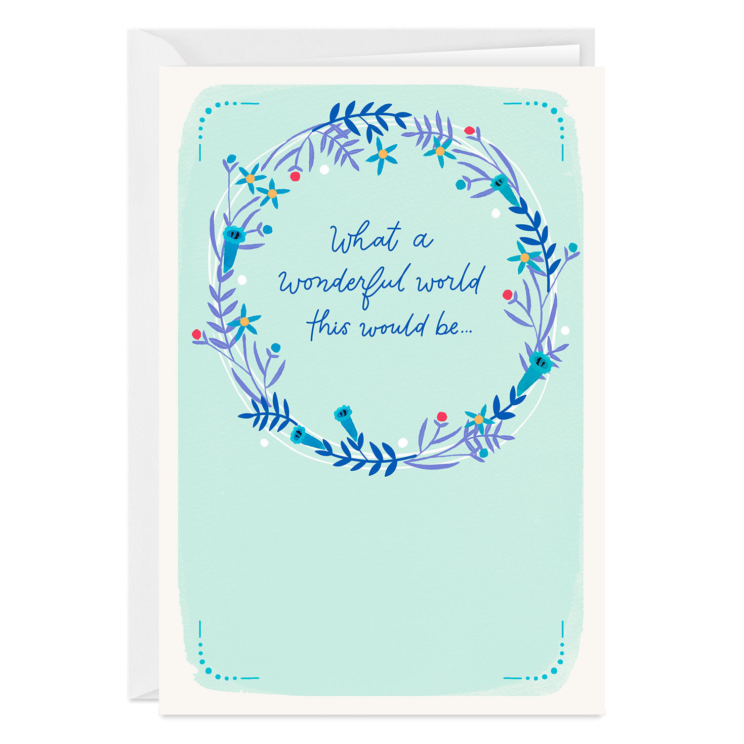 What a Wonderful World Custom Thank-You Card - Greeting Cards | Hallmark