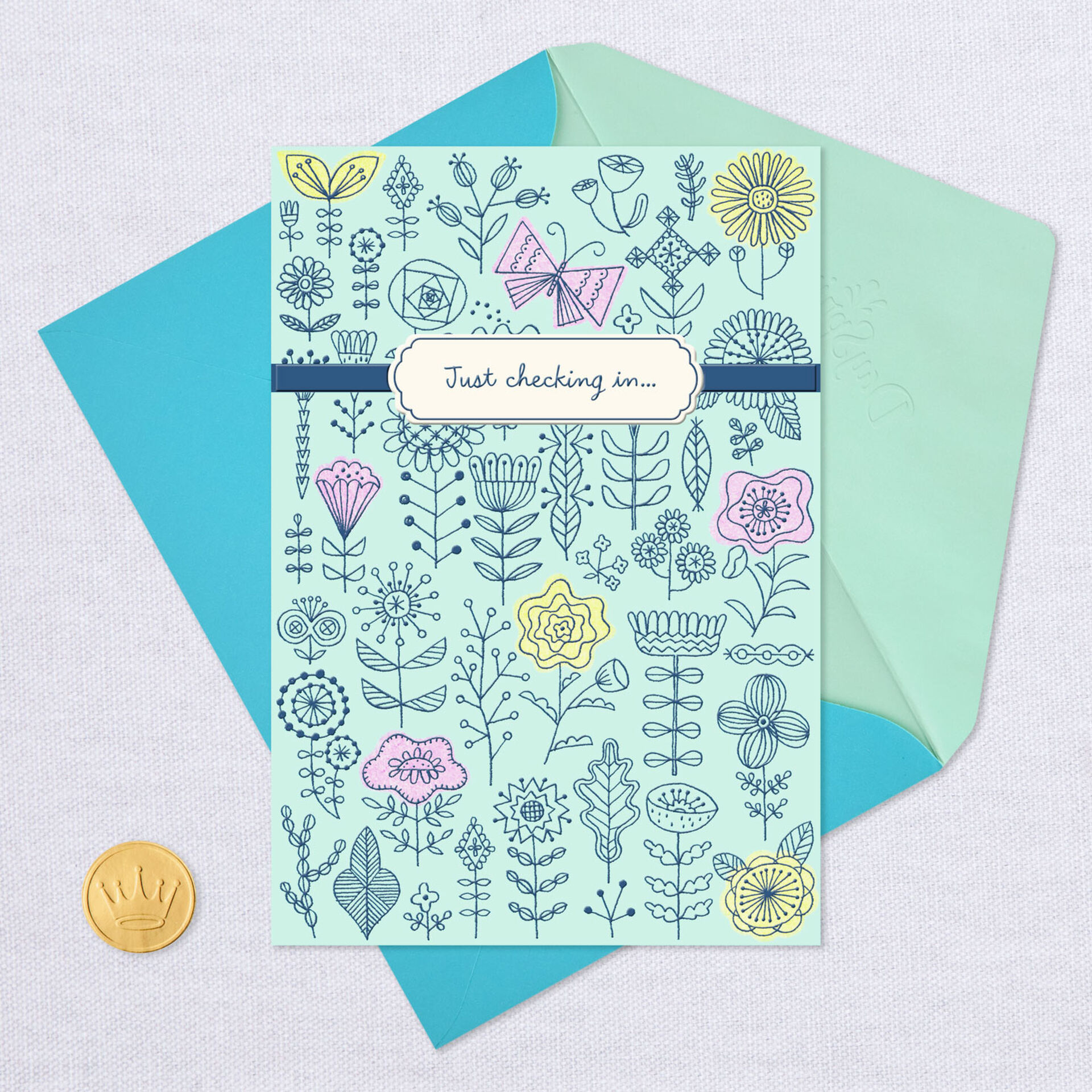 Just Checking In Religious Get Well Card - Greeting Cards - Hallmark