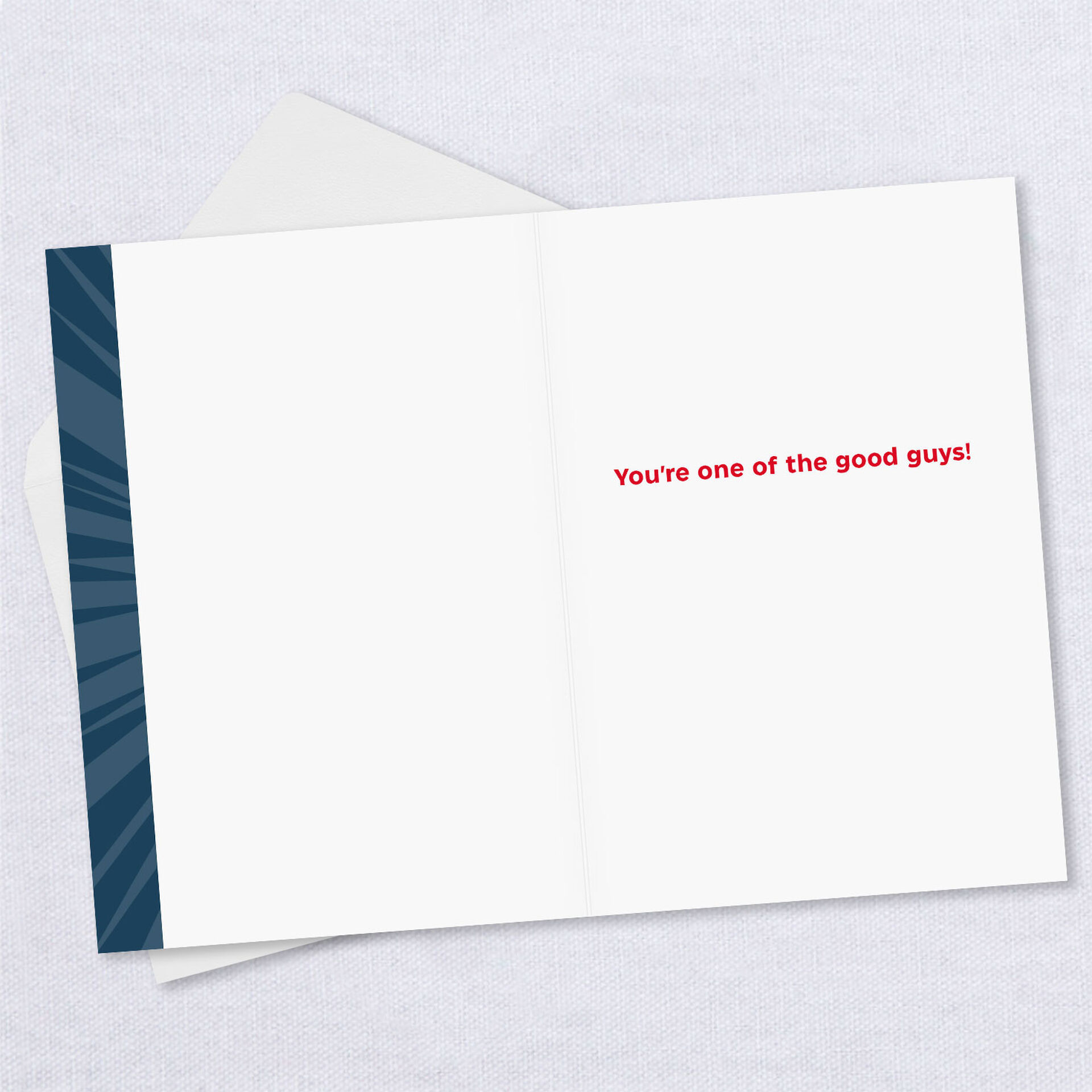 Personalized DC™ Superman™ Logo Photo Card - Greeting Cards - Hallmark