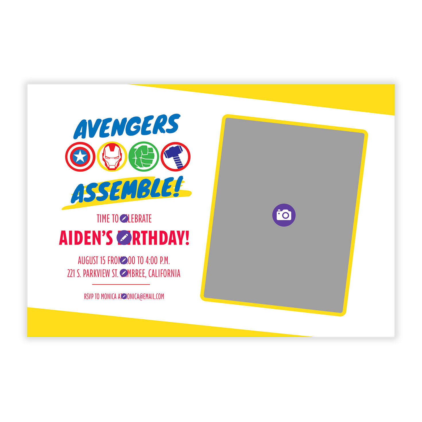 Marvel Avengers Assemble Birthday Invitation - Invitations | Hallmark