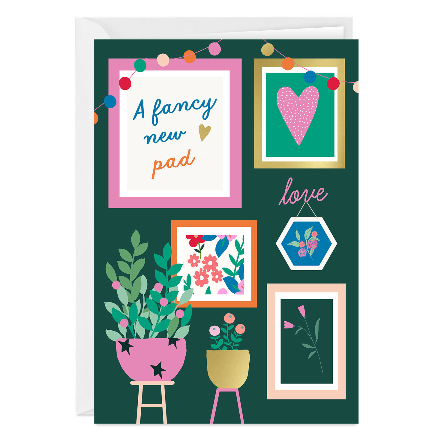 Fancy New Pad Custom New Home Card - Greeting Cards | Hallmark