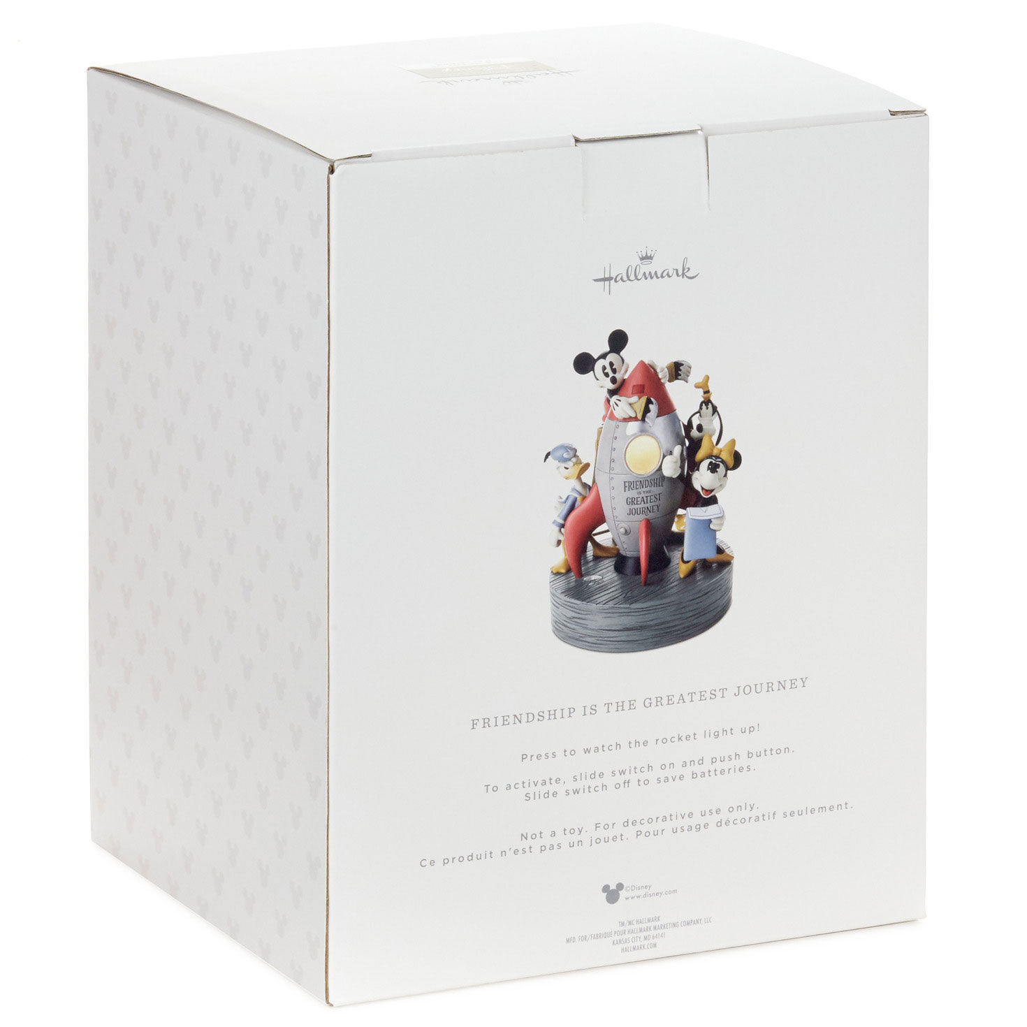 Disney Mickey Mouse and Friends Rocket Figurine With Light - Figurines ...