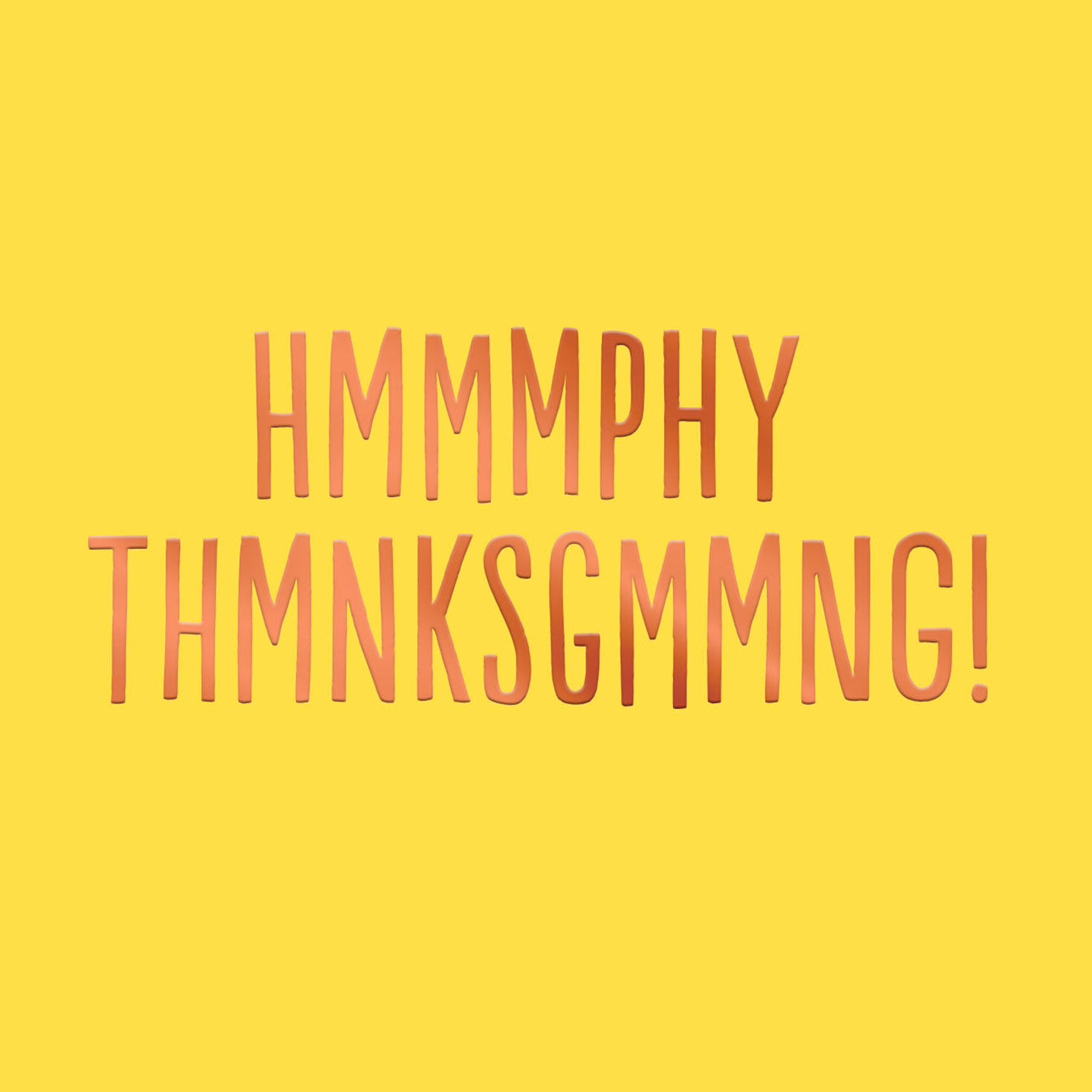 Chipmunk Cheeks Funny Thanksgiving Card - Greeting Cards | Hallmark