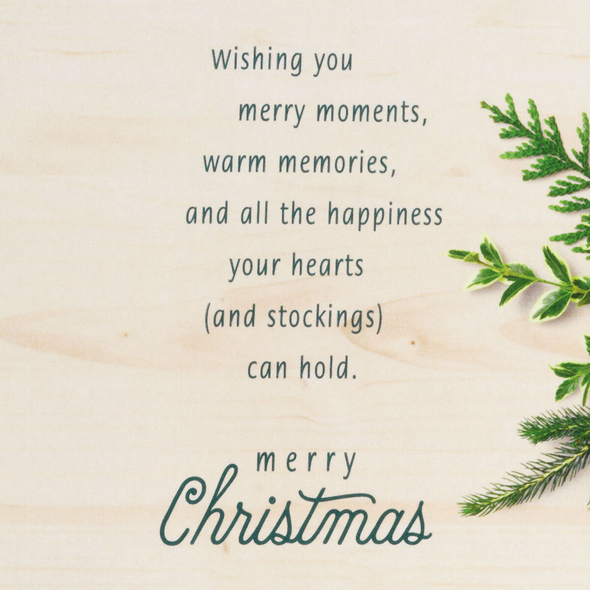 Merry Moments Christmas Card for Son and Daughter-in-Law - Greeting ...