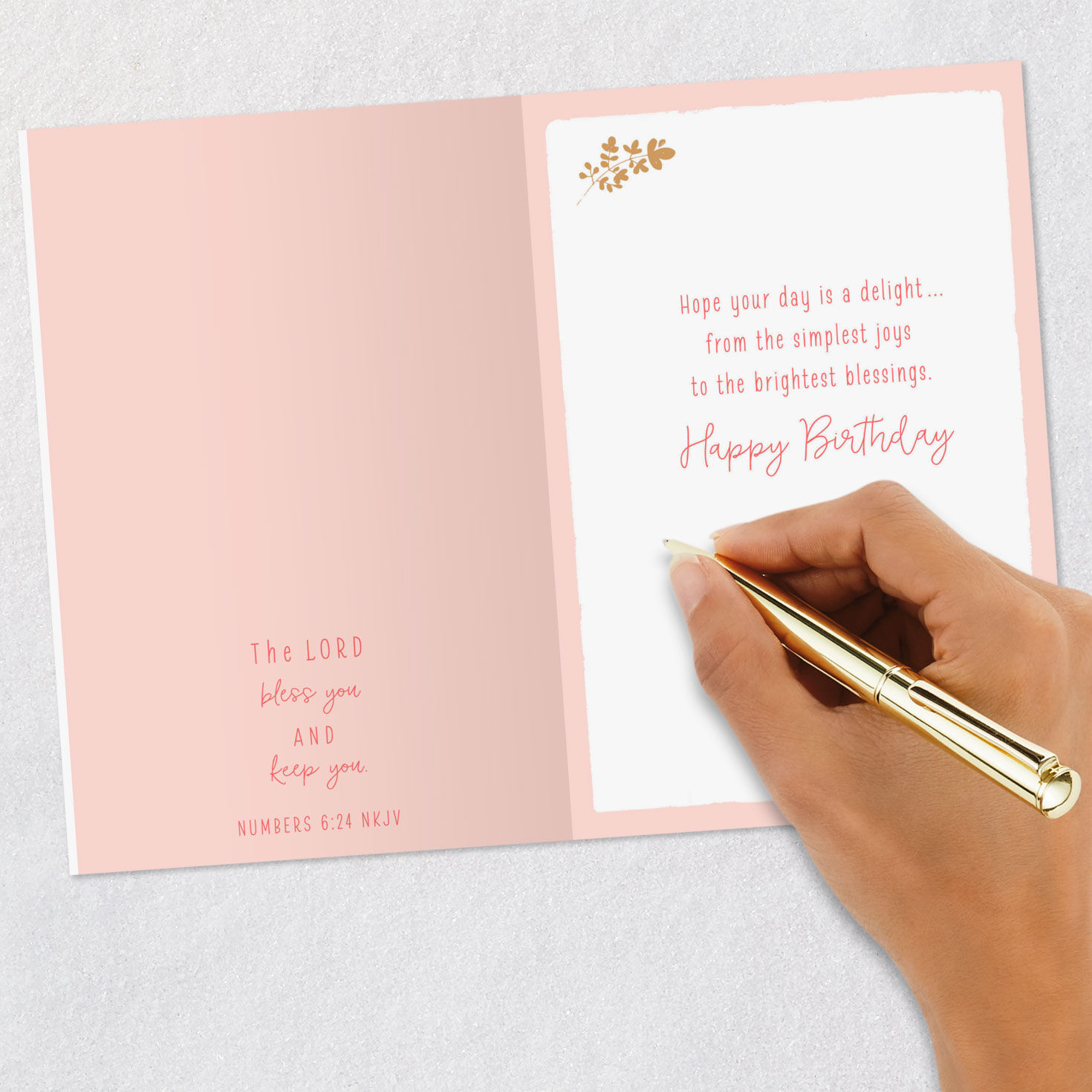 Simple Joys and Bright Blessings Religious Birthday Card - Greeting Cards | Hallmark