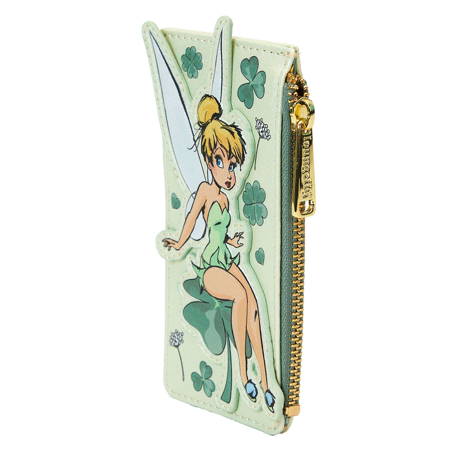 Loungefly Disney Tinker Bell Zippered Card Holder - Handbags & Purses ...