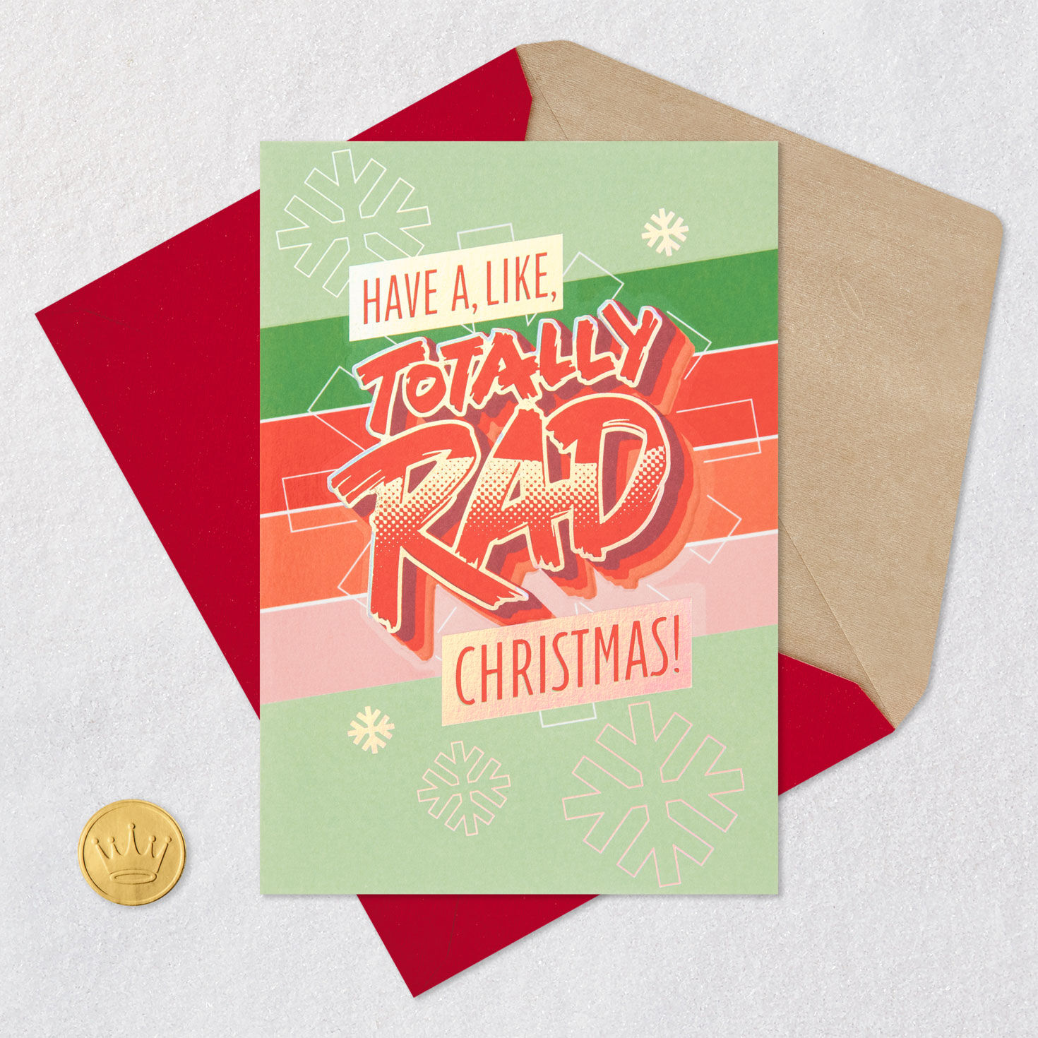 Totally Rad and Bodacious Christmas Card - Greeting Cards | Hallmark