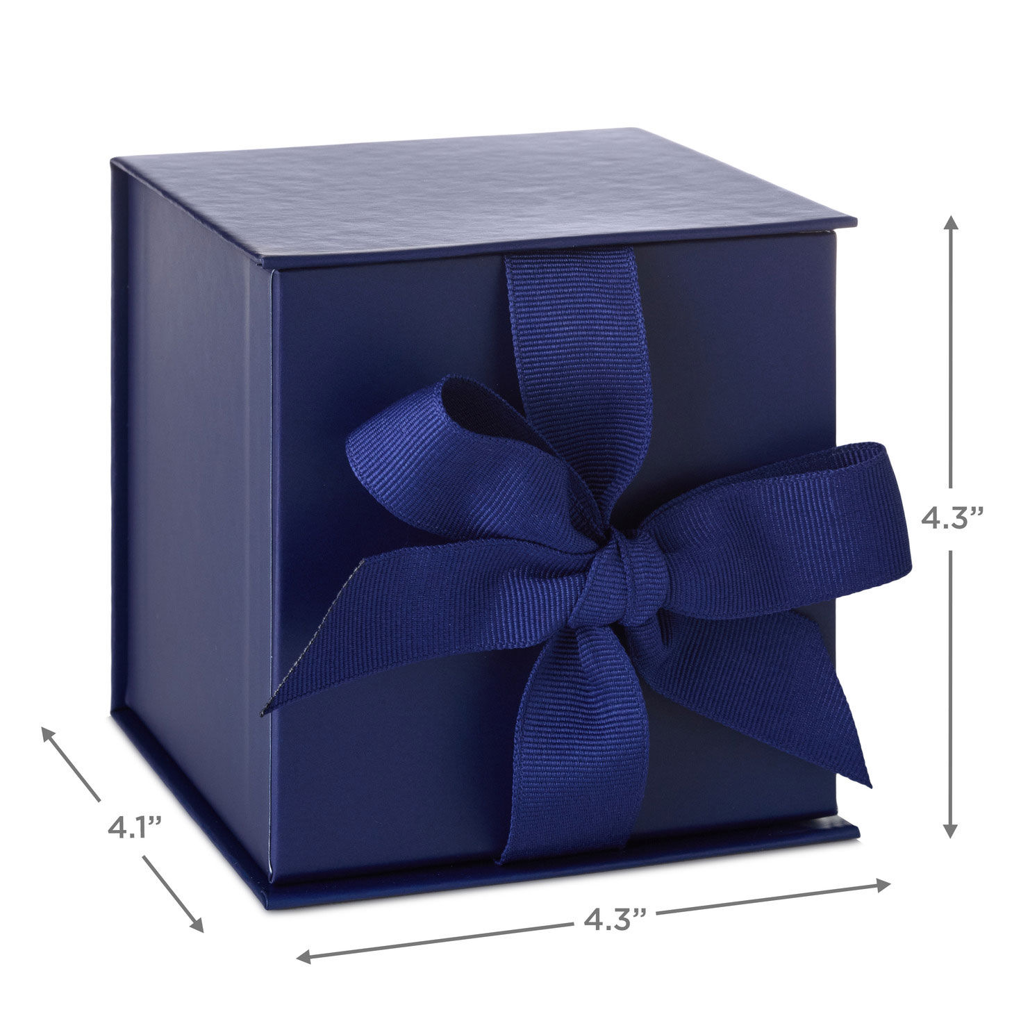 4.2" Solid Navy Blue Small Square Gift Box - Gift Boxes | Hallmark