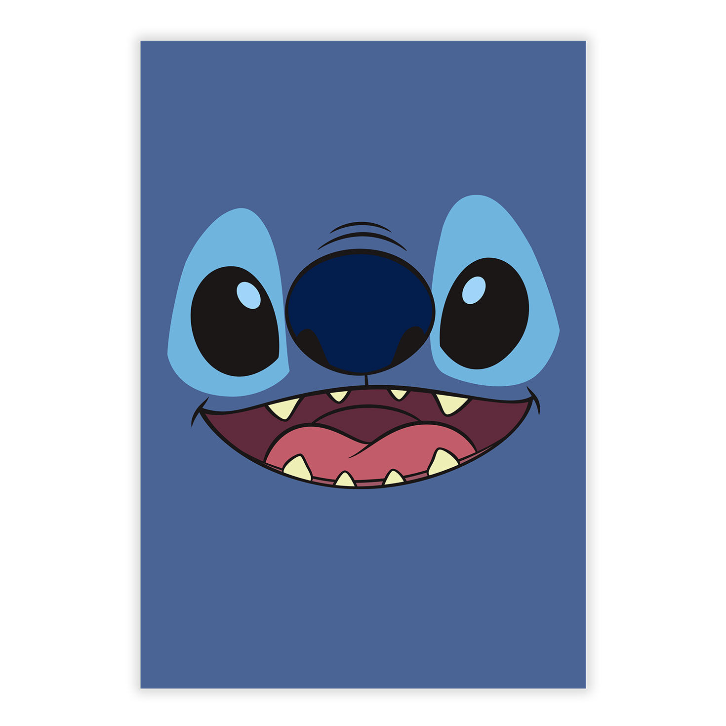 Disney Lilo & Stitch Cute Face Custom Card - Greeting Cards | Hallmark