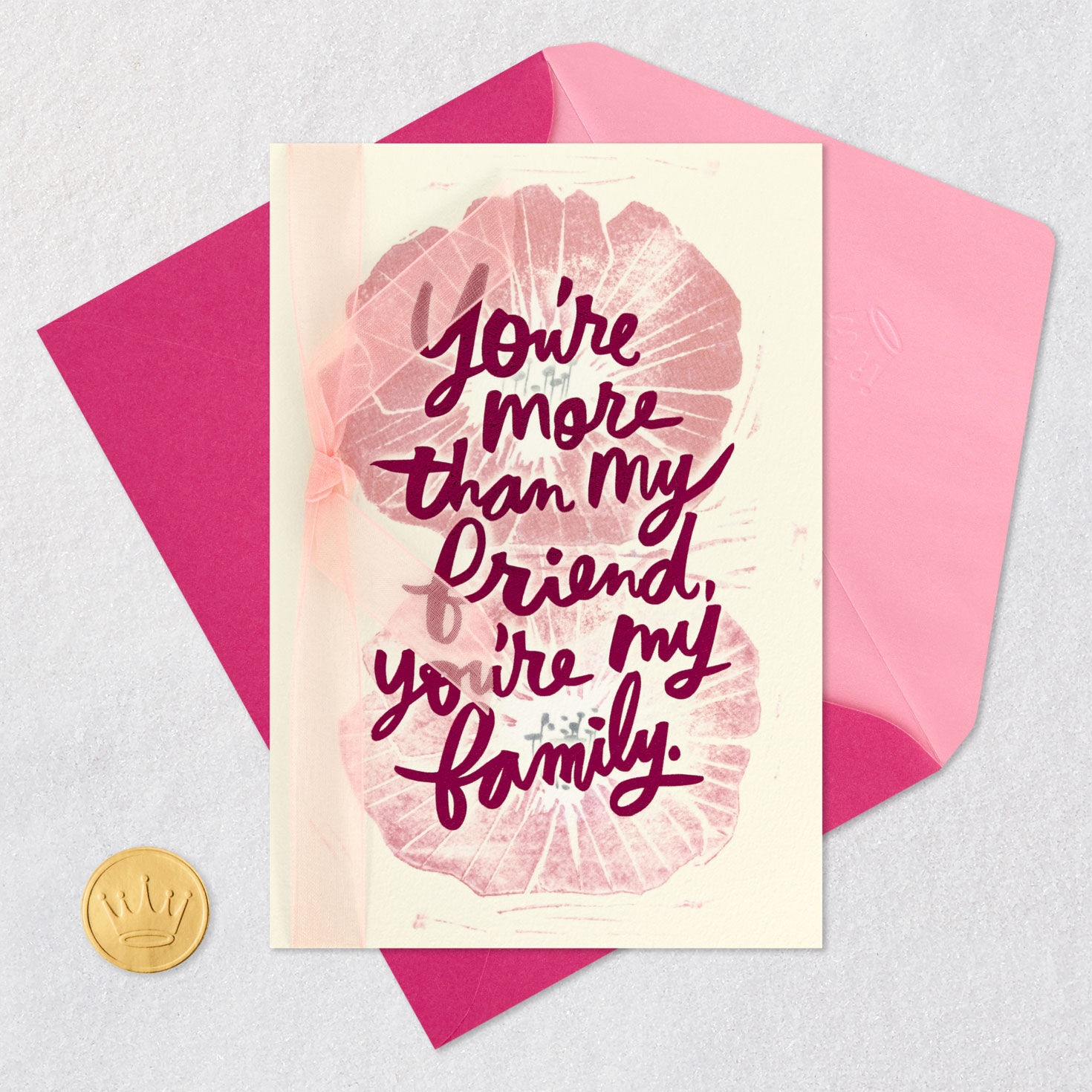 Celebrating You Like Family Birthday Card for Friend - Greeting Cards ...