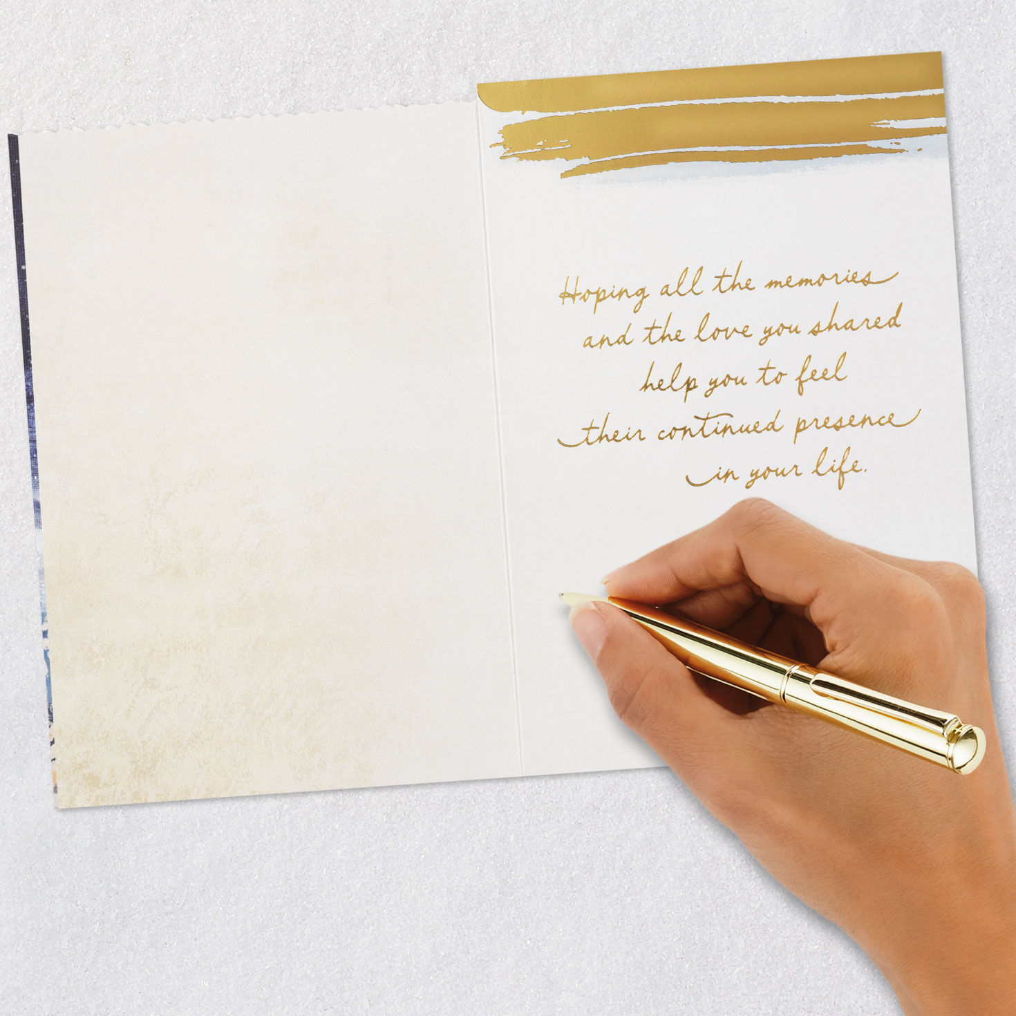 A Bright Light Shining Down With Love Sympathy Card - Greeting Cards ...