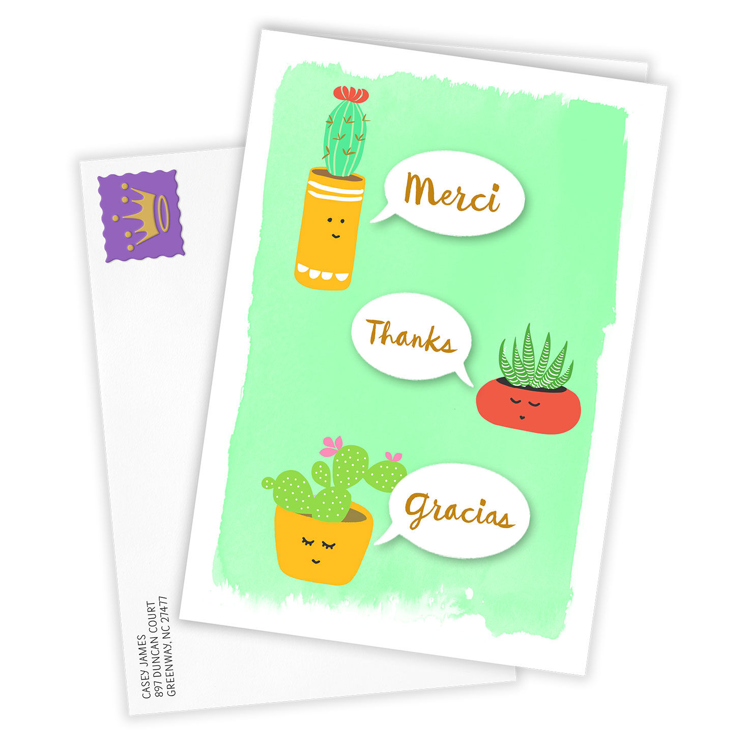 Merci Thanks Gracias Thank-You eCard - eCards | Hallmark