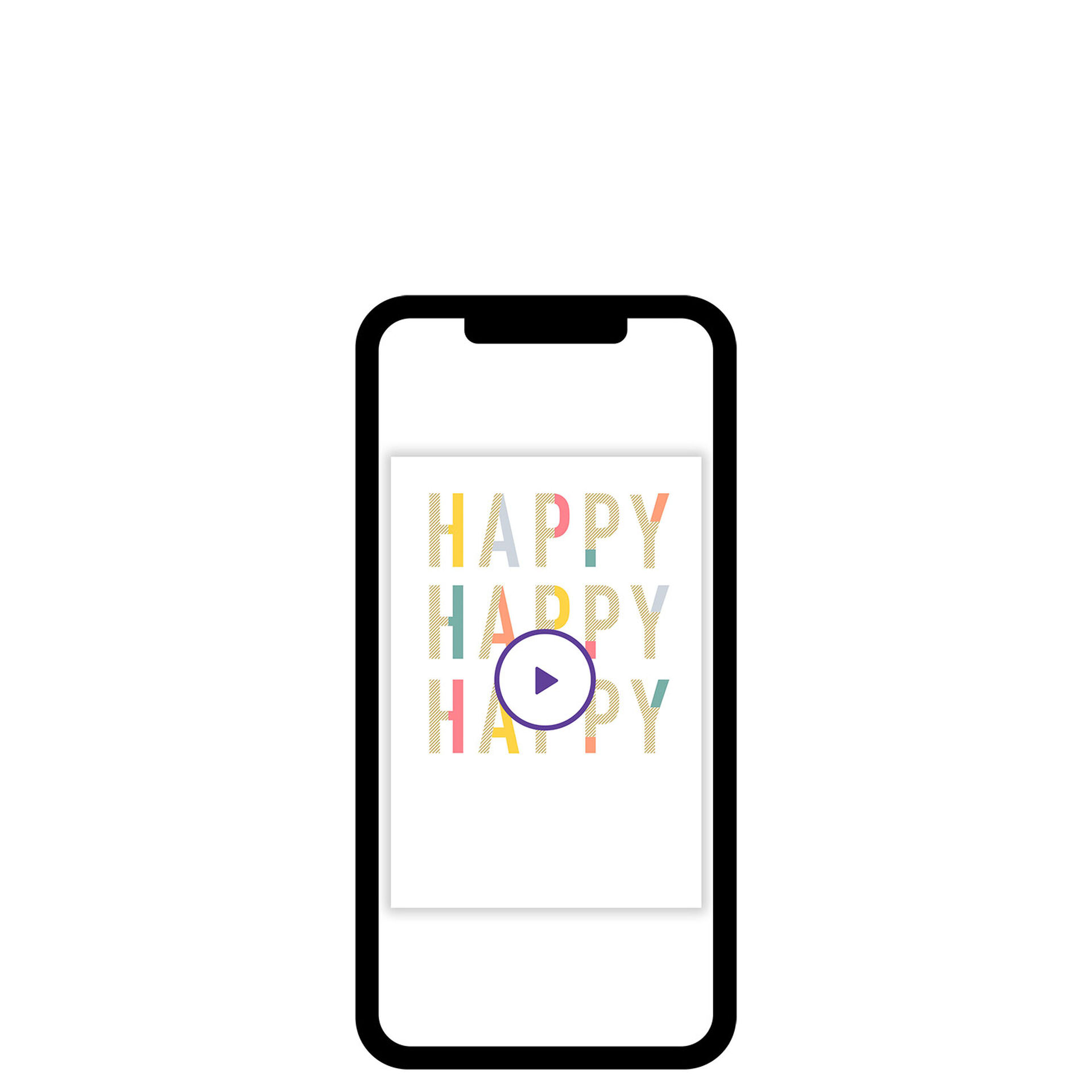 Happy Happy Happy Birthday eCard - eCards - Hallmark