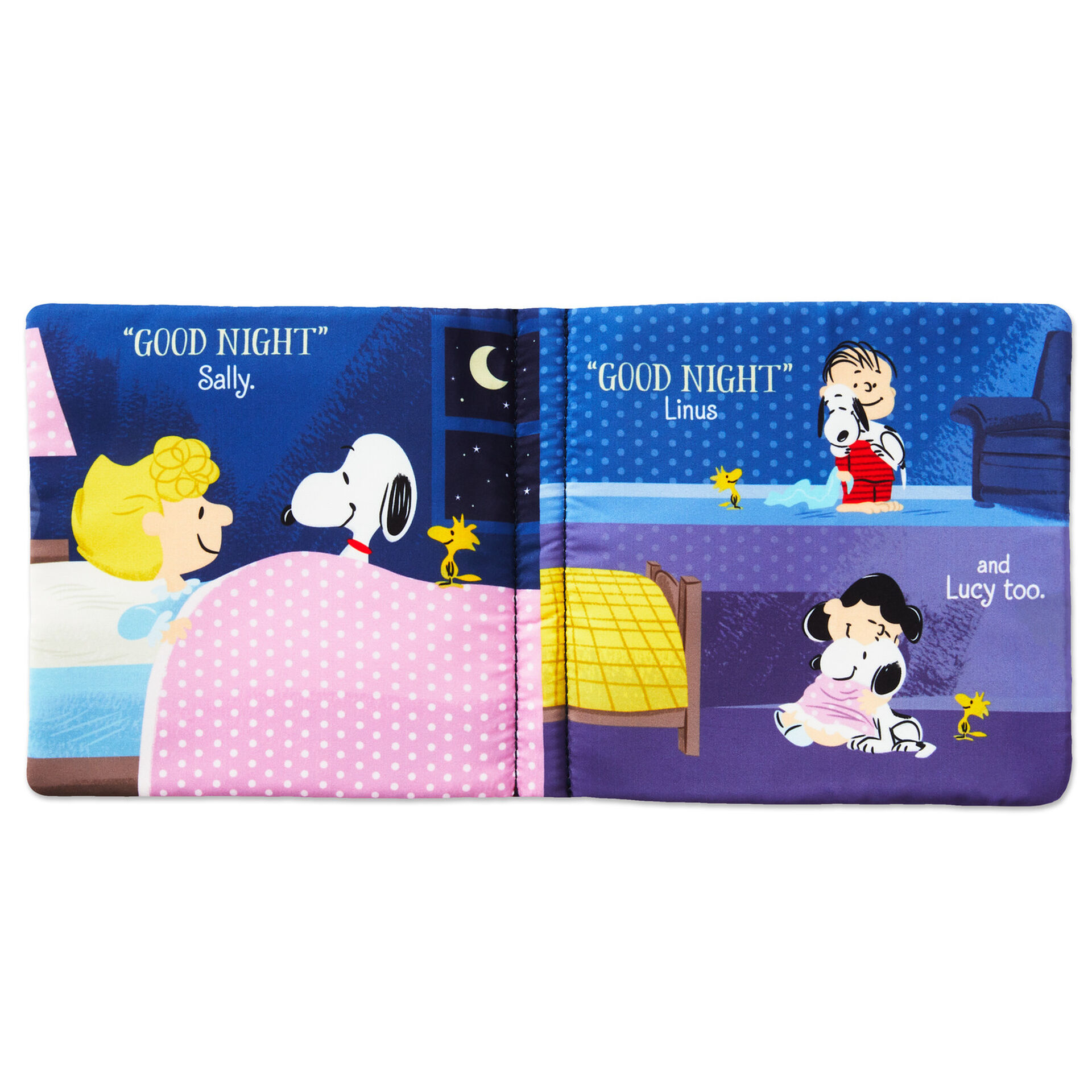 Peanuts® Snoopy Says "Good Night" Cloth Book - Kids Books - Hallmark