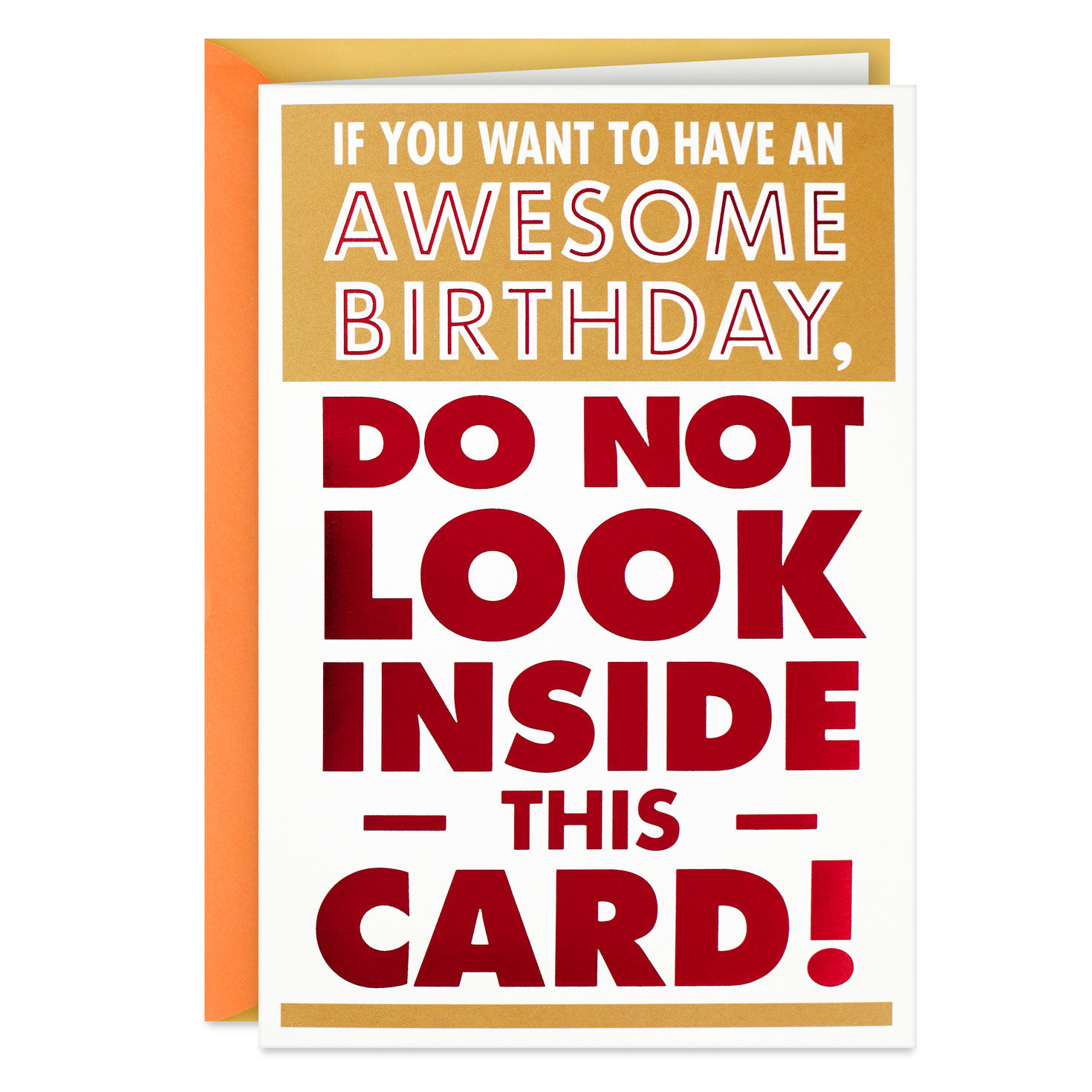 Do Not Look Funny Birthday Card with Mini Cards - Greeting Cards | Hallmark