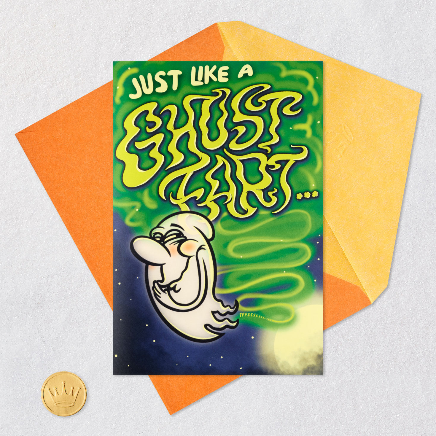 Farting Monsters Funny Halloween Card With Sound - Greeting Cards ...