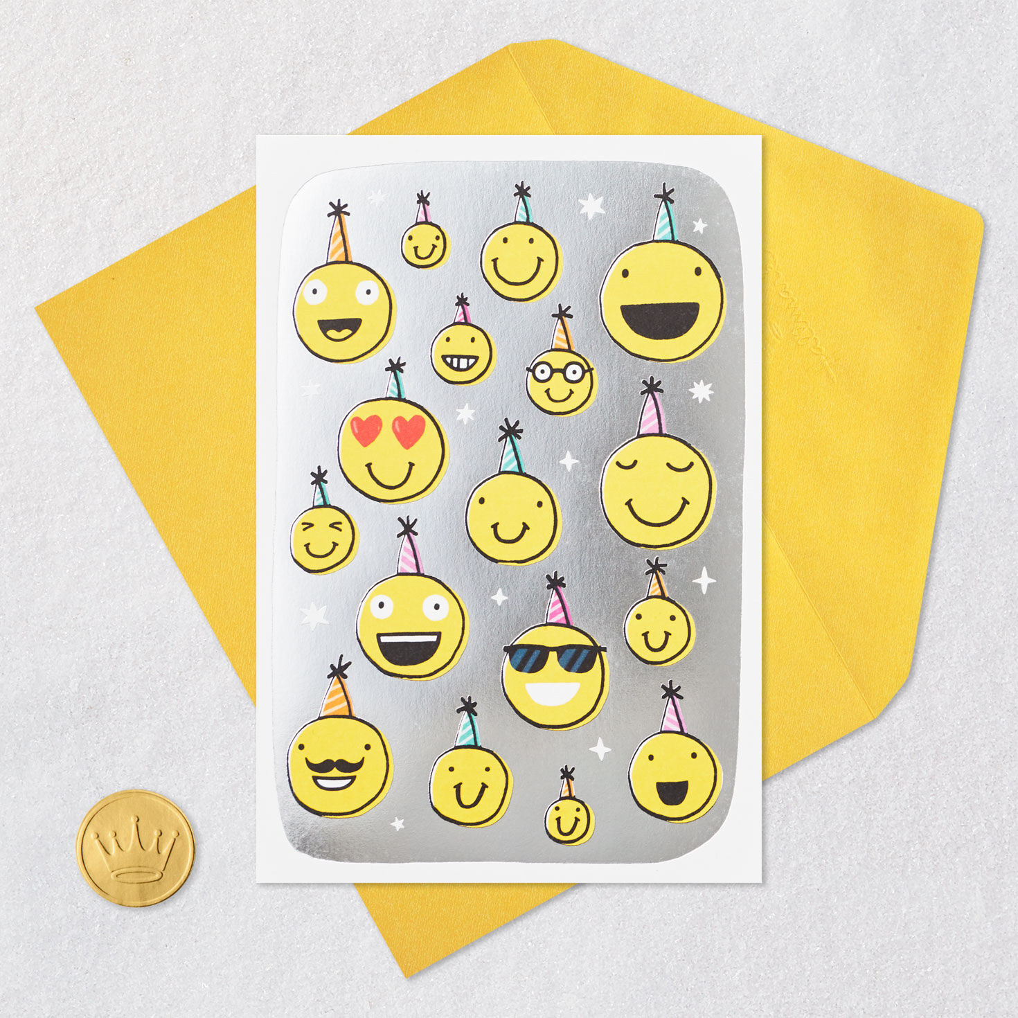 Have a Nice Birthday Smiley Faces Funny Birthday Card - Greeting Cards ...