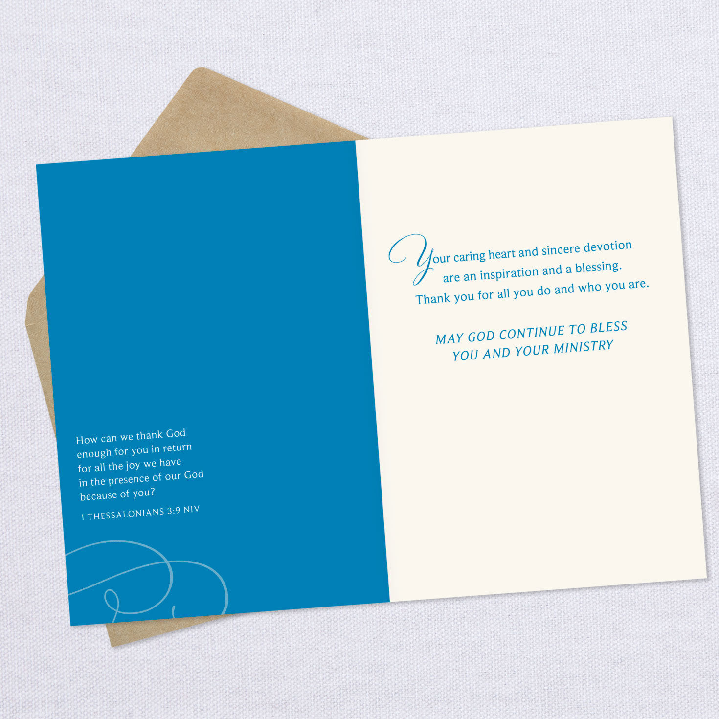 Bless Your Ministry Religious Clergy Appreciation Card - Greeting Cards ...