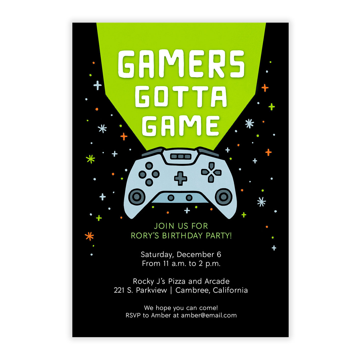 Video Gamer Birthday Invitation - Invitations | Hallmark