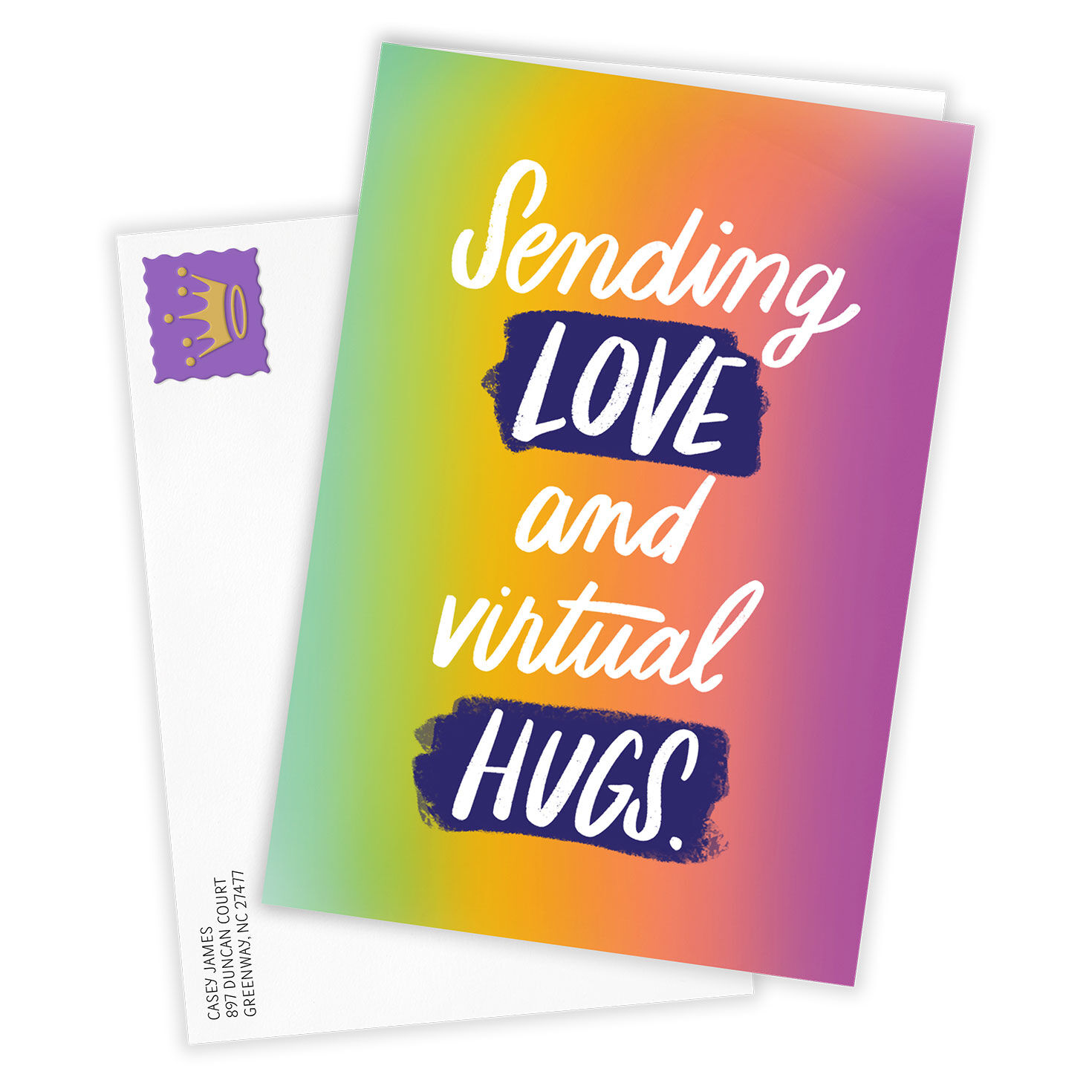 Virtual Hugs Custom Card - Greeting Cards | Hallmark