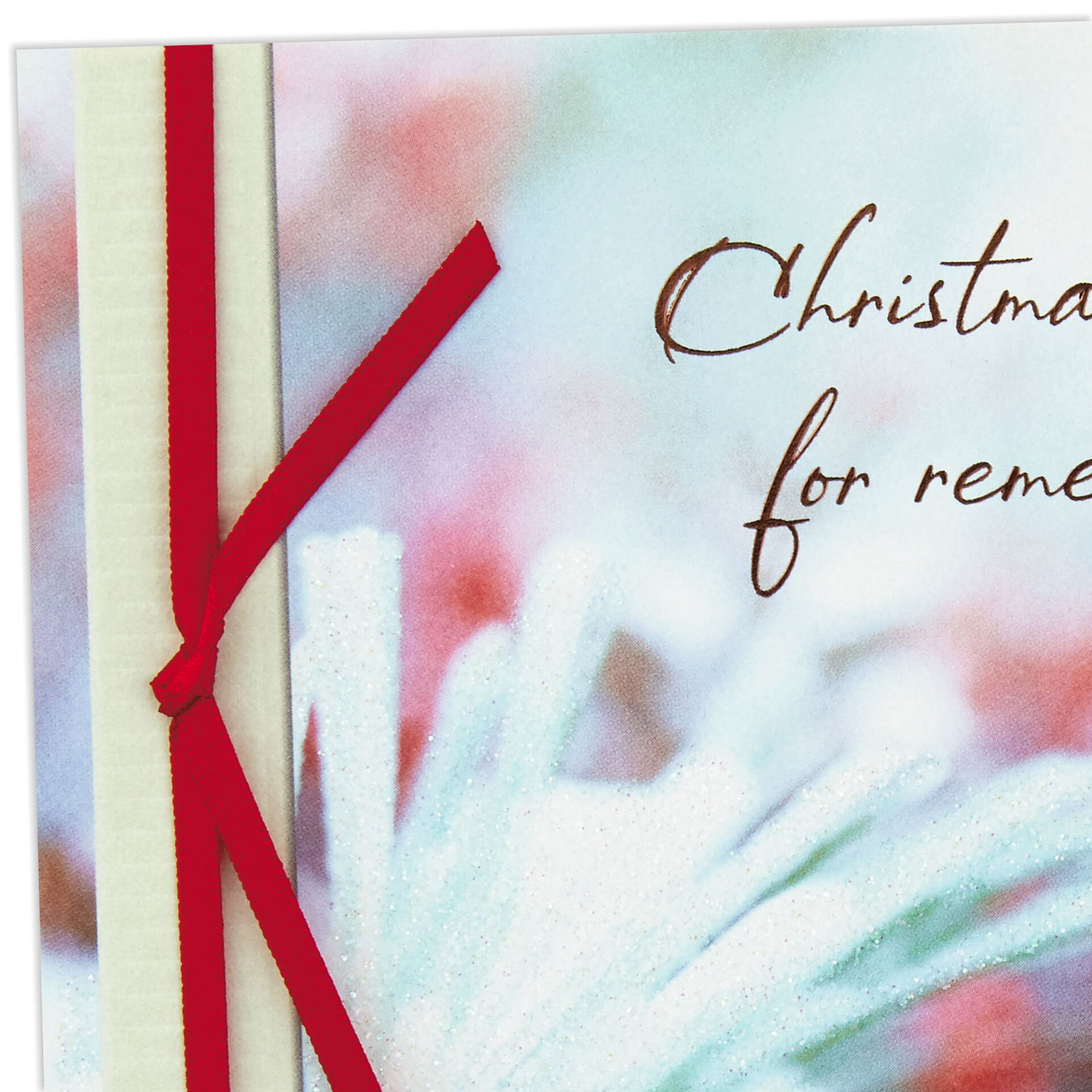 A Time for Remembering Christmas Sympathy Card - Greeting Cards - Hallmark
