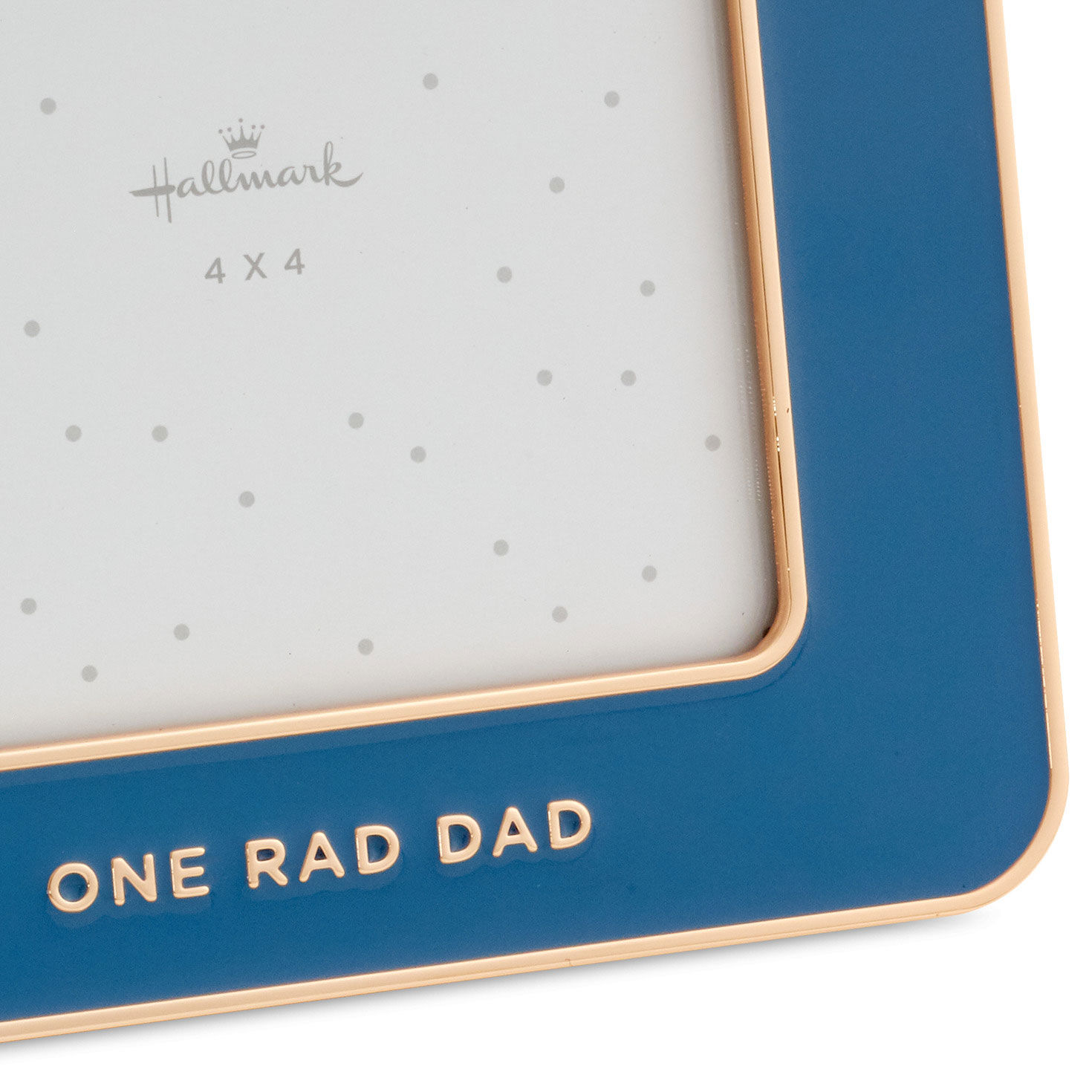 One Rad Dad Blue Enamel Picture Frame, 4x4 - Picture Frames | Hallmark