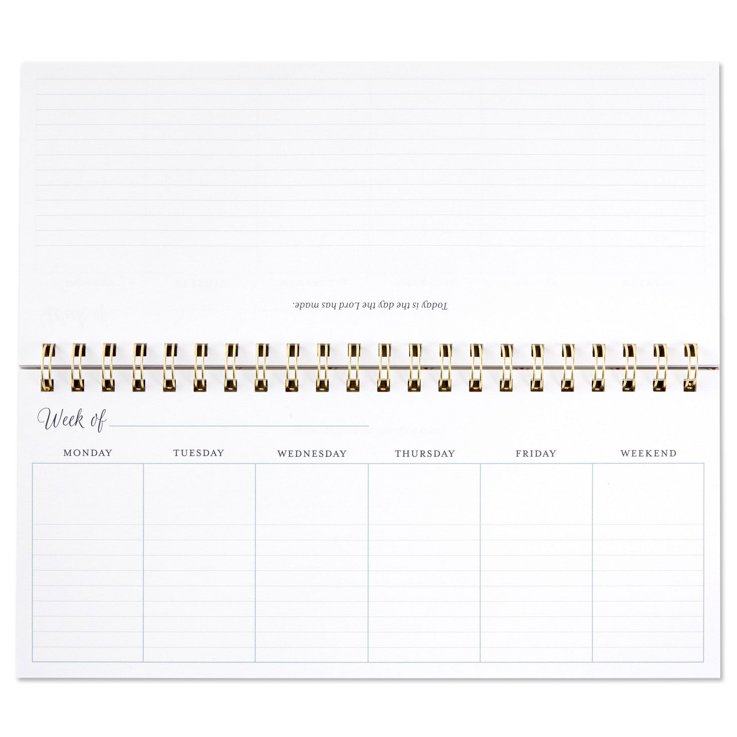 DaySpring This Is the Day Spiral Weekly Calendar - Calendars & Planners ...