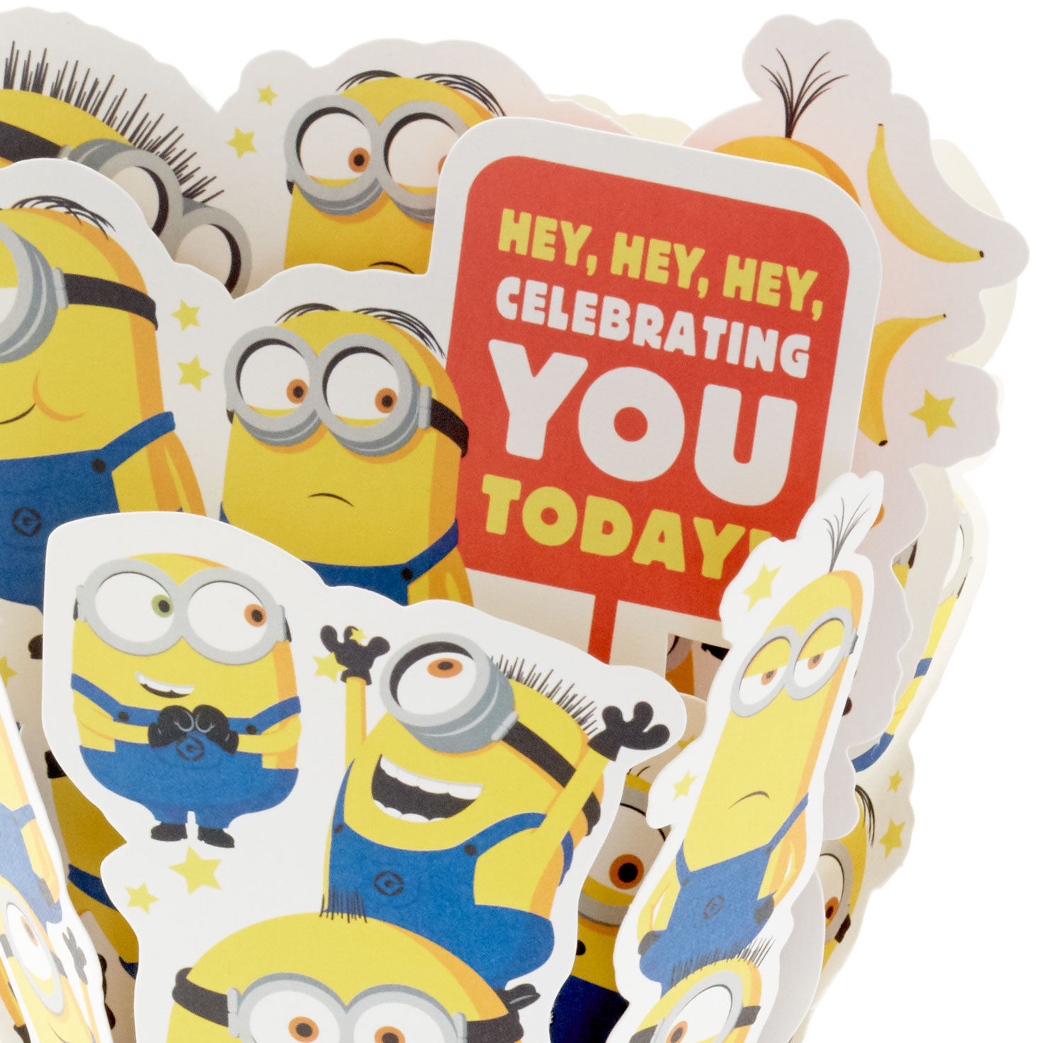 Despicable Me Minions Celebrating You 3D Pop-Up Card - Greeting Cards ...