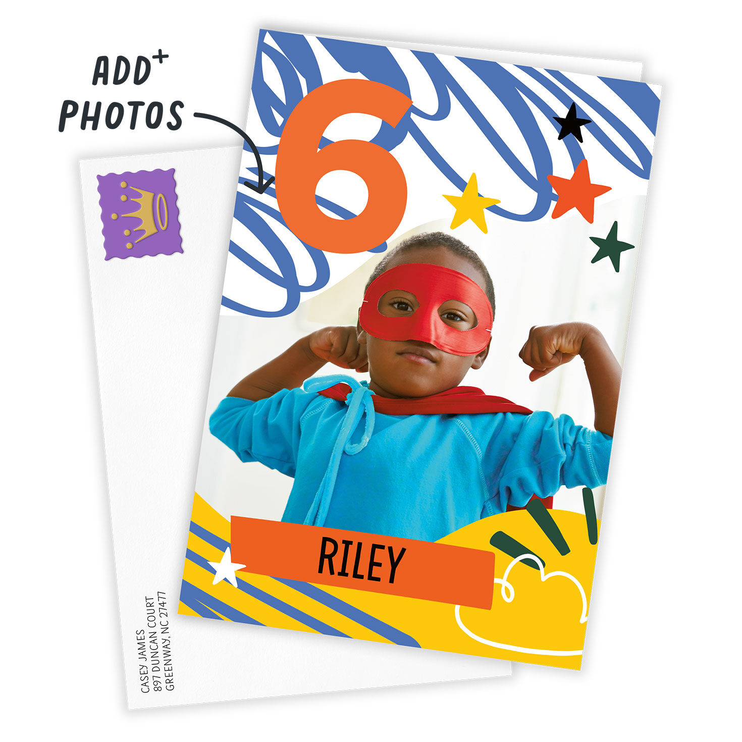 Fun Squiggles Custom Birthday Card - Greeting Cards | Hallmark