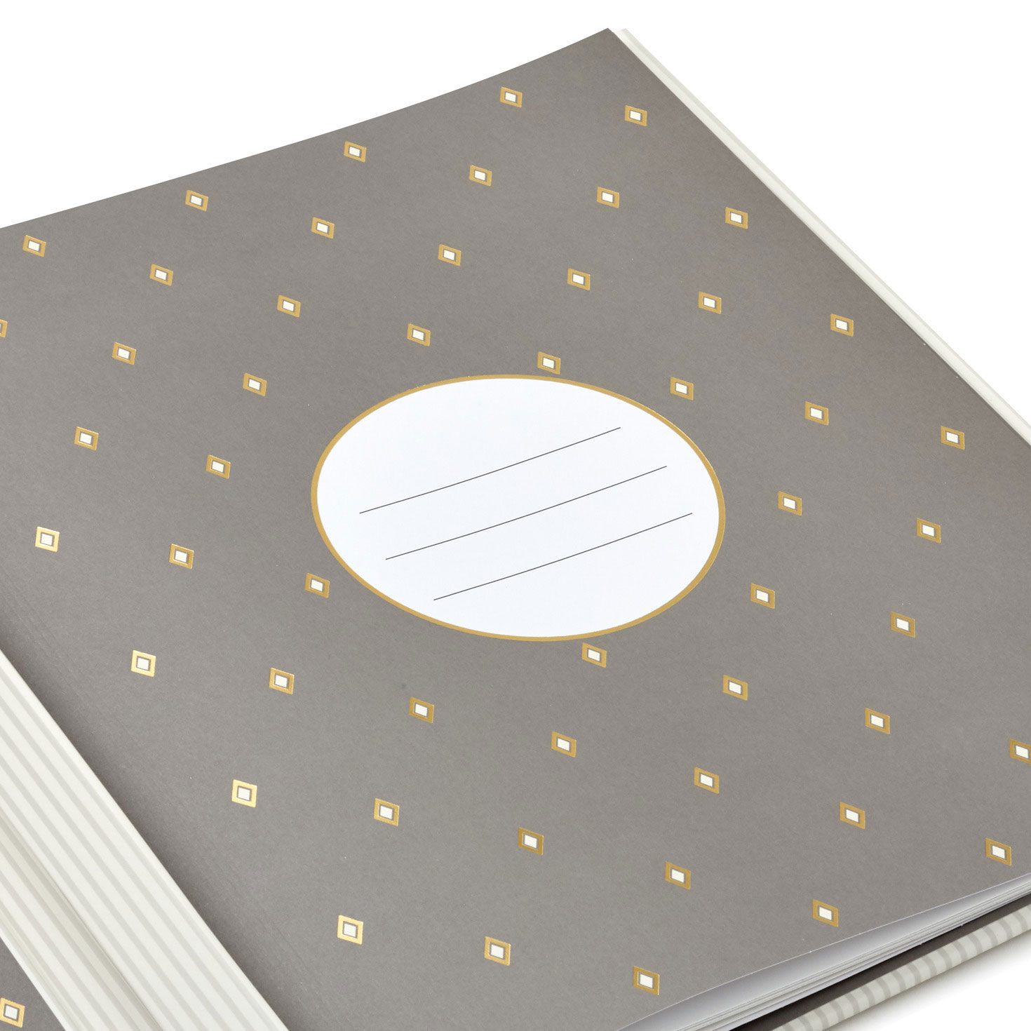 A Life Remembered Taupe Striped Refillable Photo Album - Scrapbooks ...