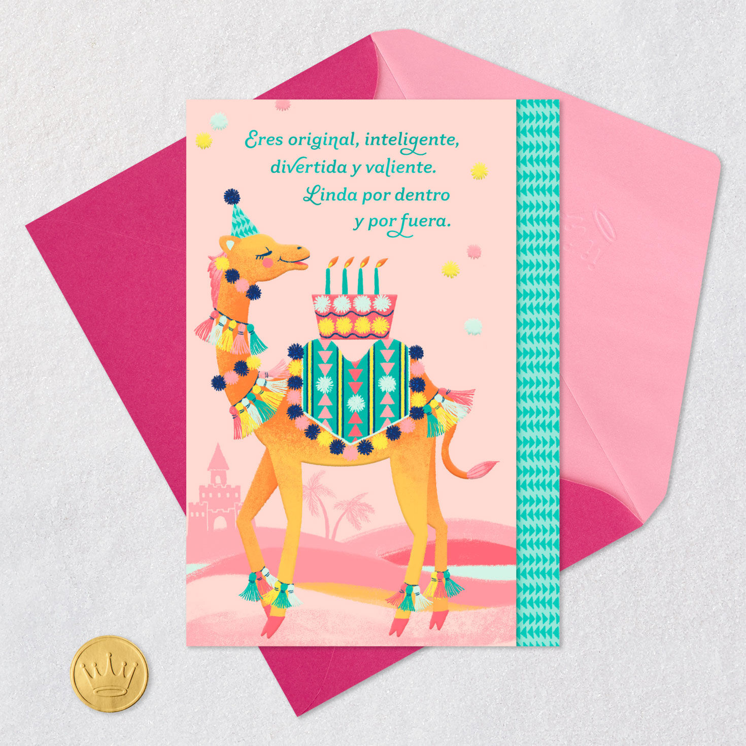 You're Beautiful Spanish-Language Birthday Card for Girl - Greeting ...