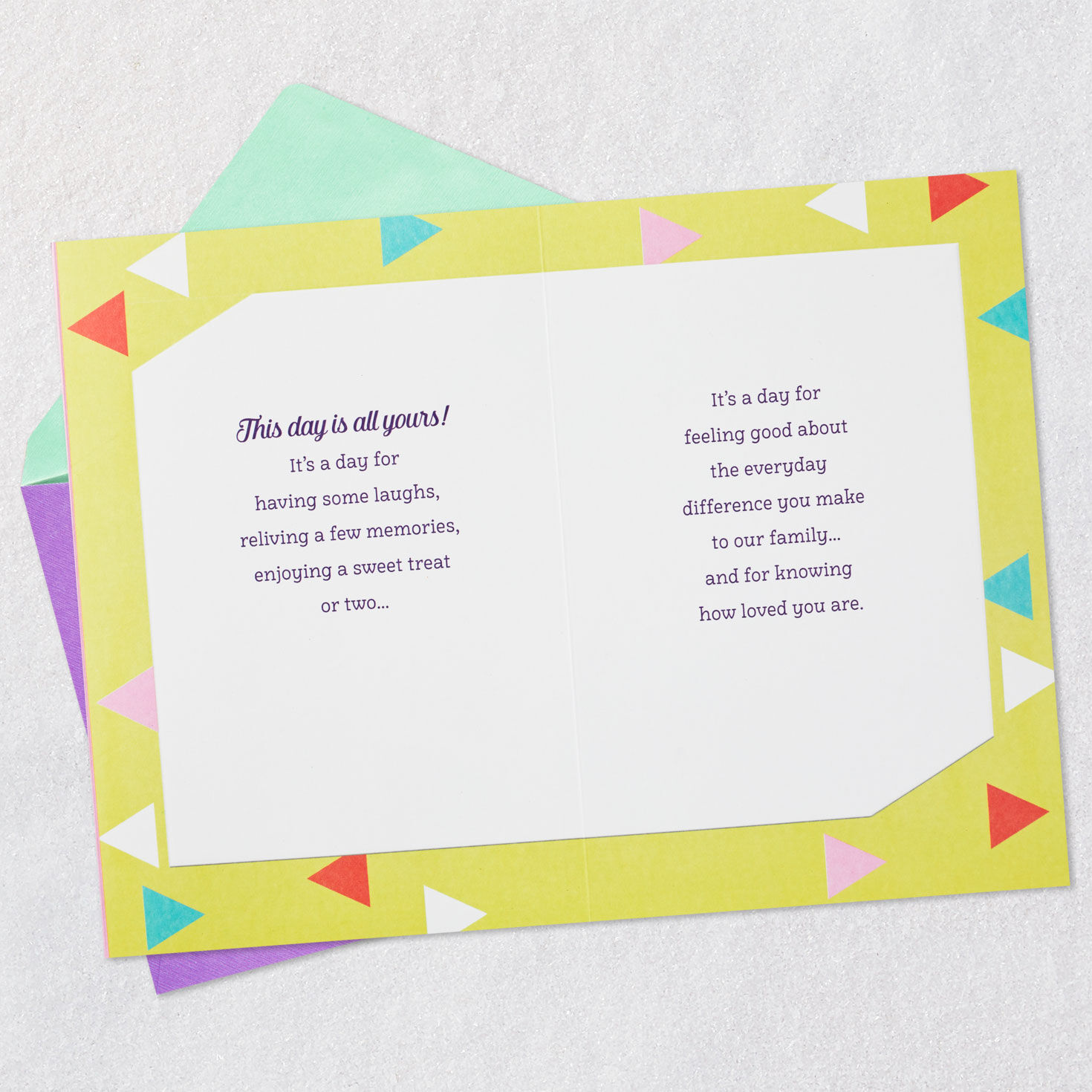 This Day Is All Yours Birthday Card for Relative - Greeting Cards ...