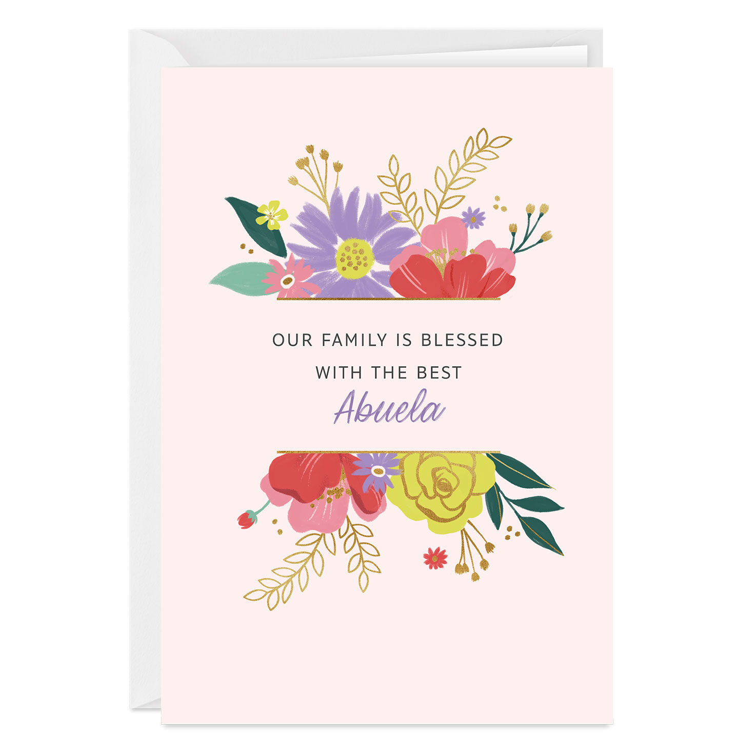 Our Blessed Family Custom Love Card for Her - Greeting Cards | Hallmark