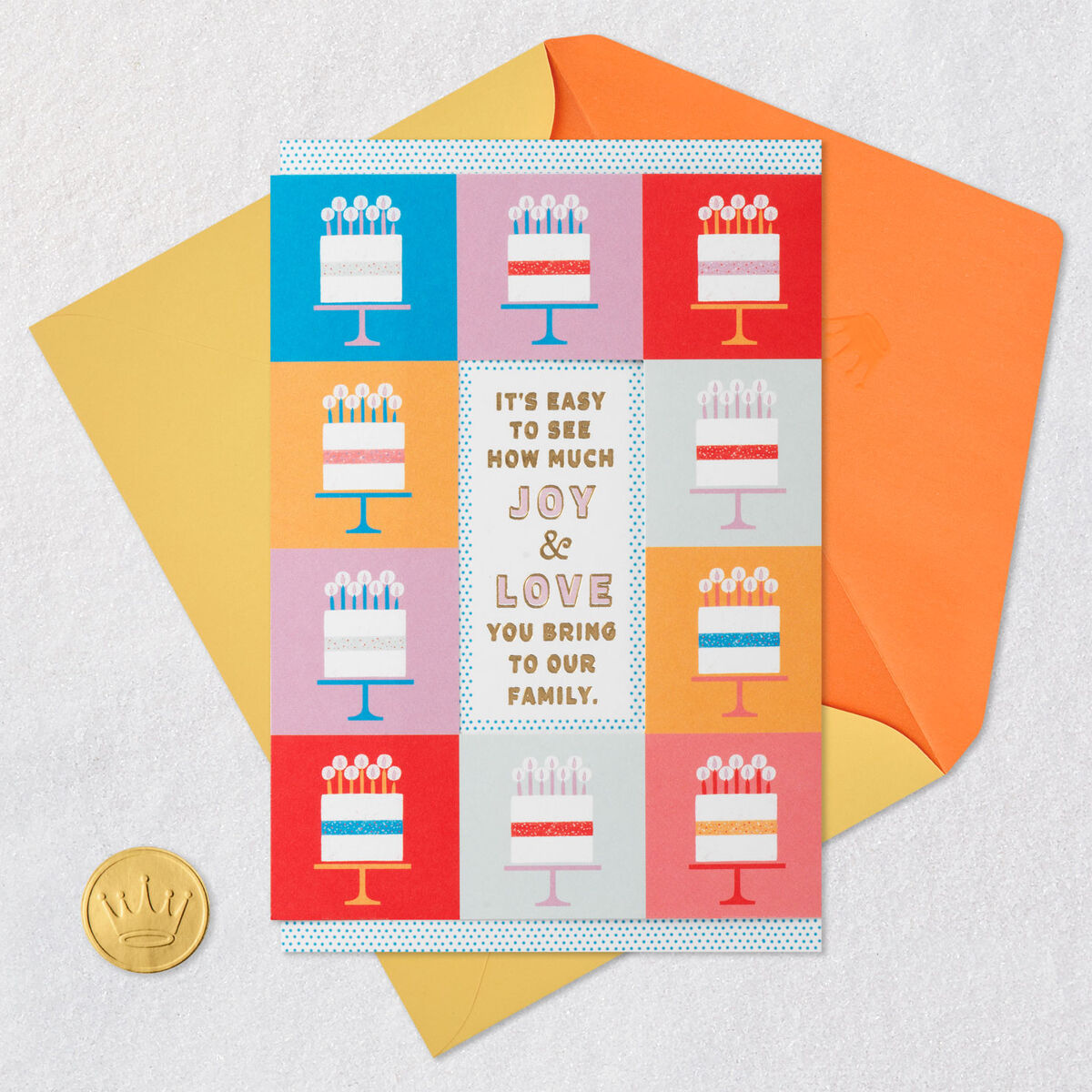 You Bring Joy to Our Family Birthday Card for Relative - Greeting Cards ...