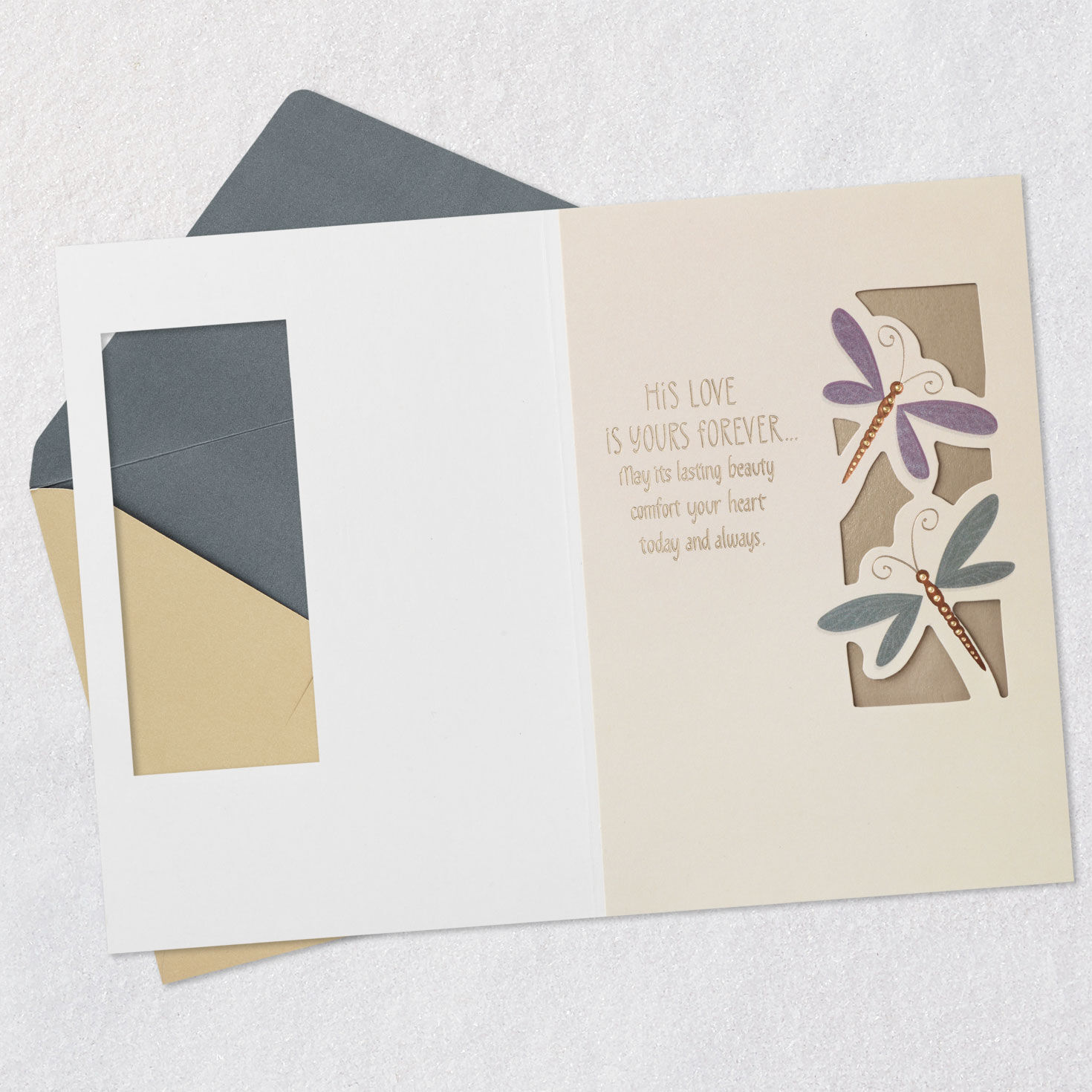 His Love Is Yours Forever Sympathy Card for Loss of Husband - Greeting Cards | Hallmark