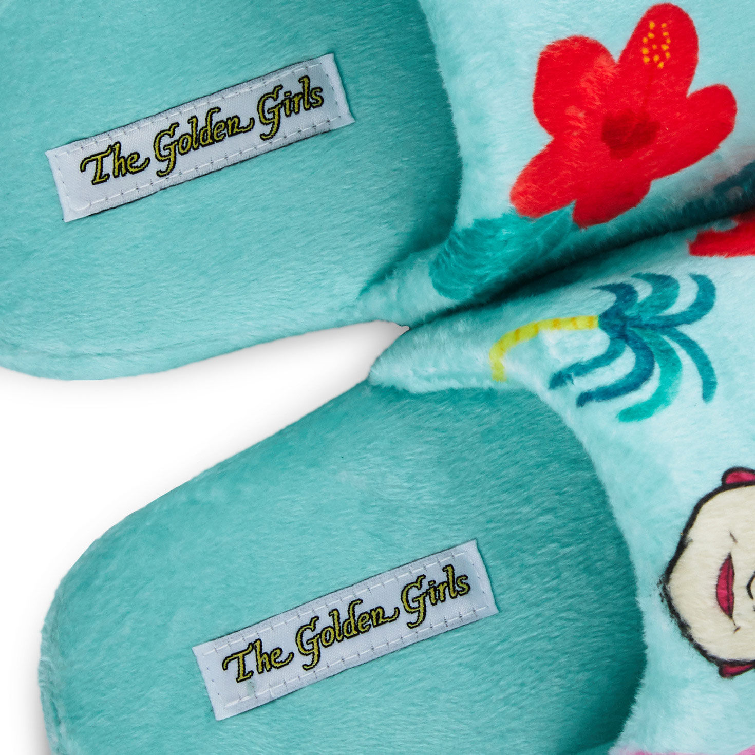 The Golden Girls Slippers With Sound, Large/X-Large - Socks & Slippers ...