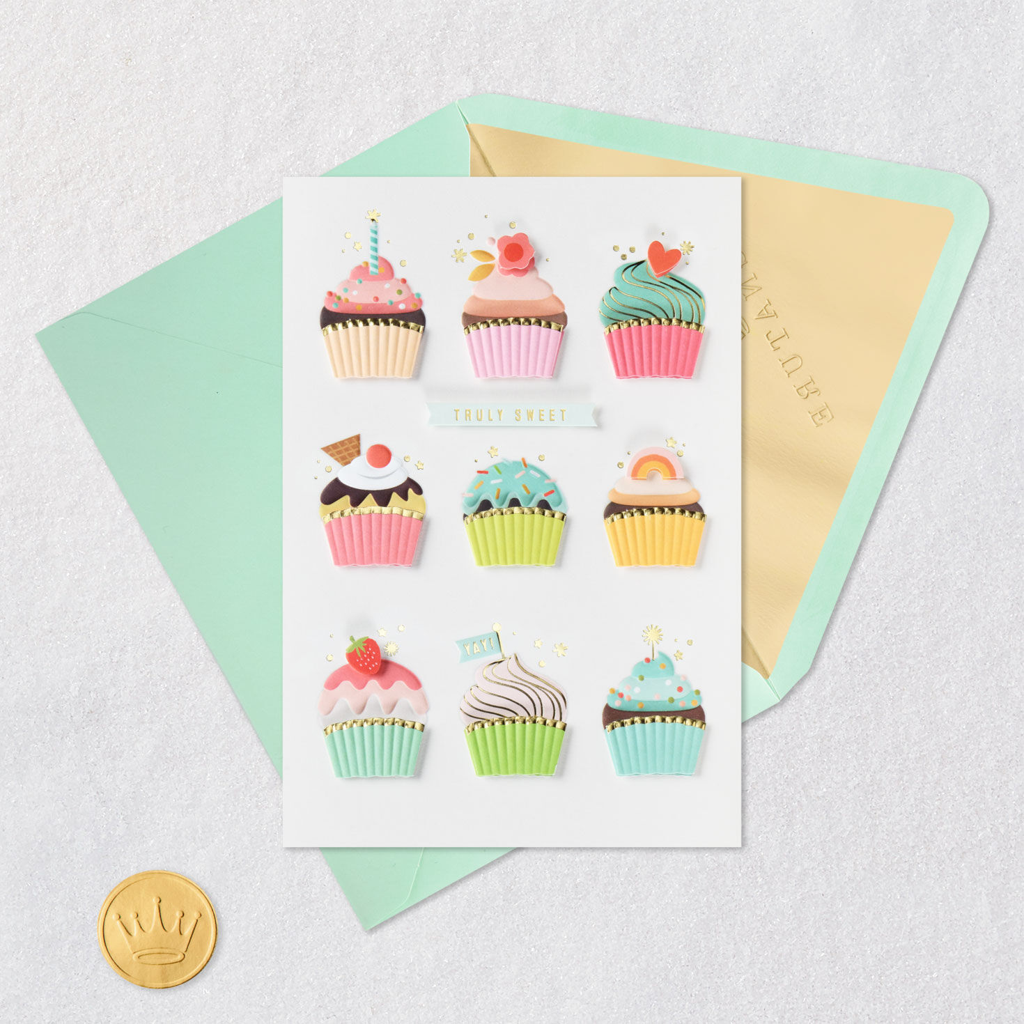 Cupcakes Truly Sweet Birthday Card - Greeting Cards | Hallmark