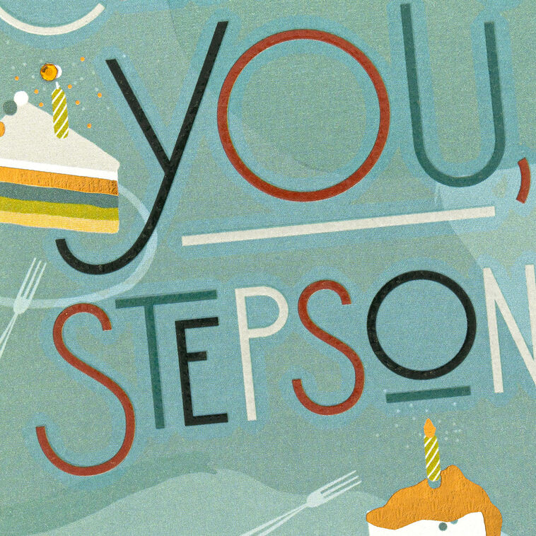 Weve Shared Great Moments Birthday Card For Stepson Greeting Cards