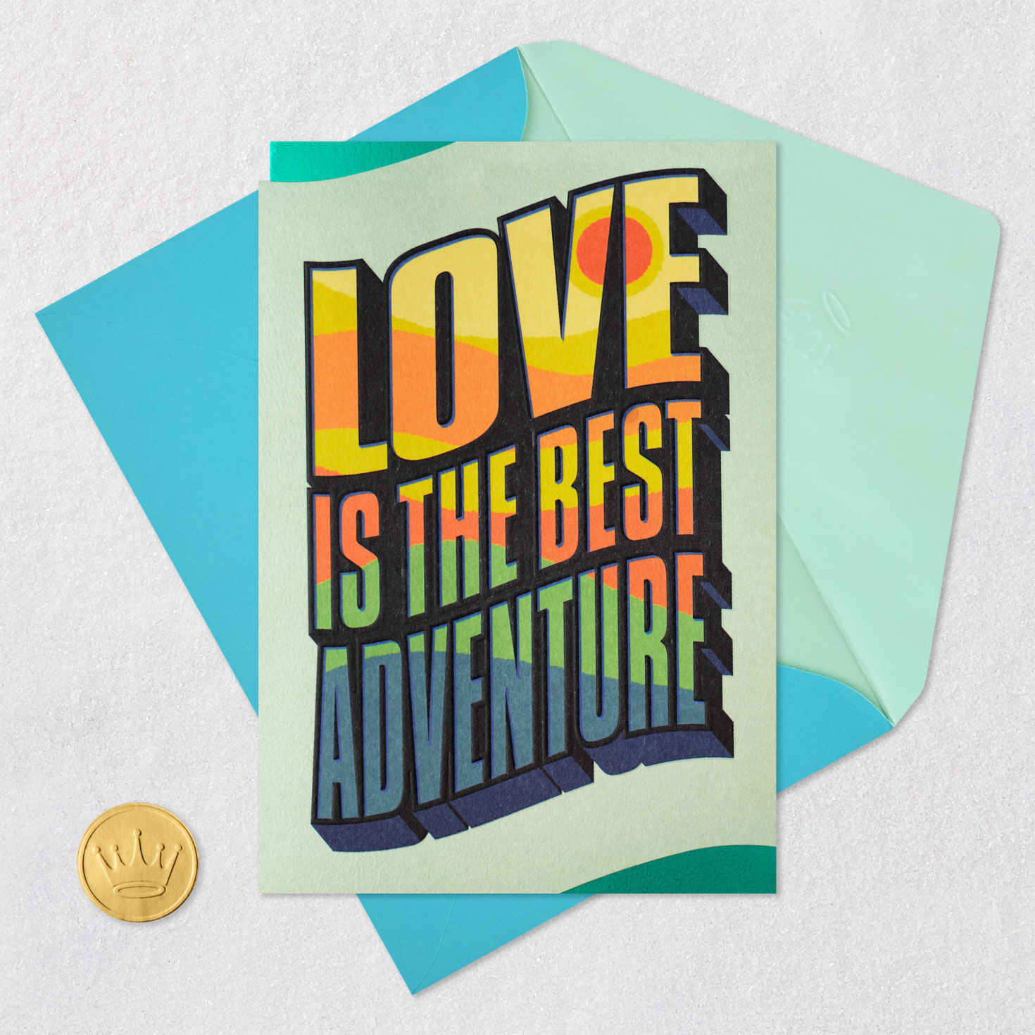 Love Is the Best Adventure Anniversary Card - Greeting Cards | Hallmark