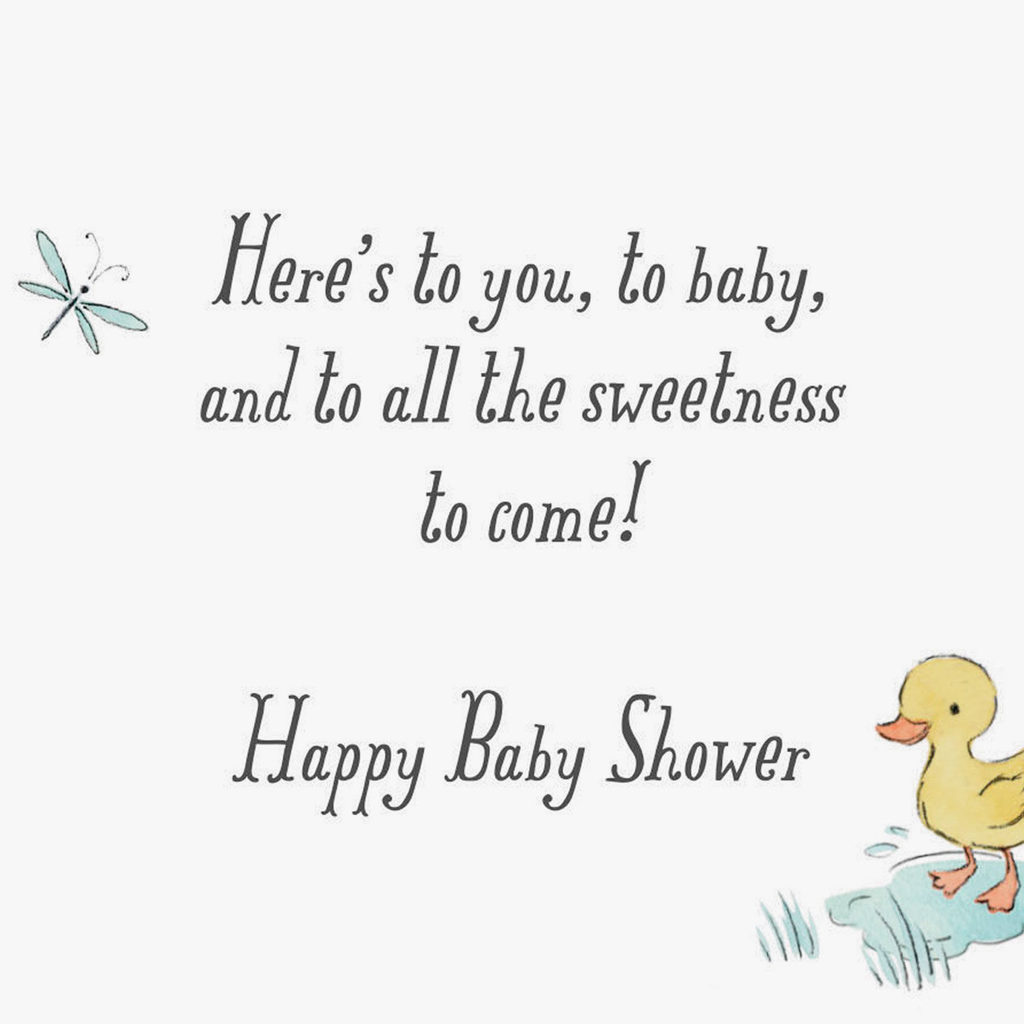 A Sprinkle of Wishes and Love Baby Shower Card - Greeting Cards | Hallmark